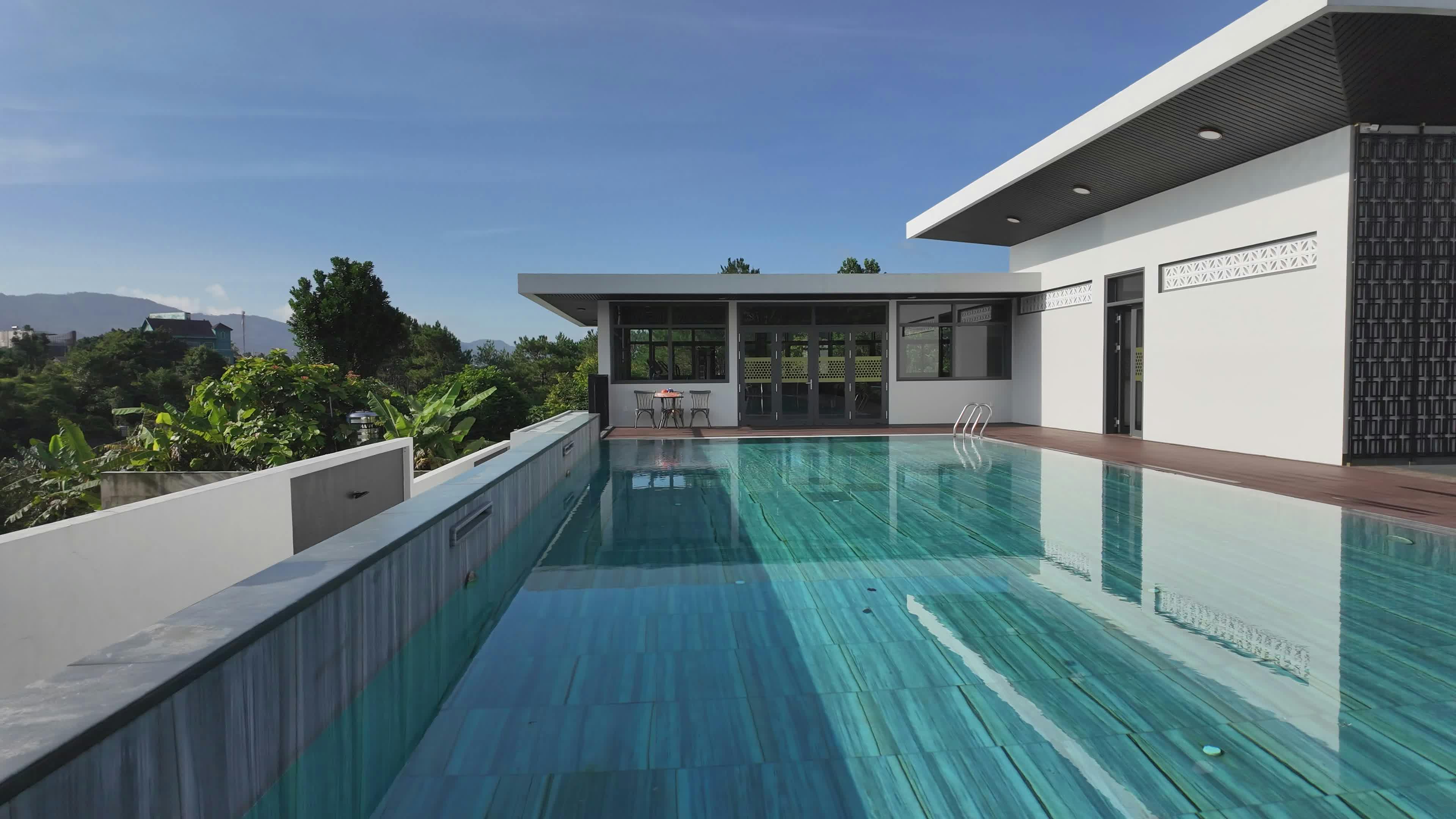 Modern Luxury House with Infinity Pool View Free Stock Video Footage, Royalty-Free 4K & HD Video ...