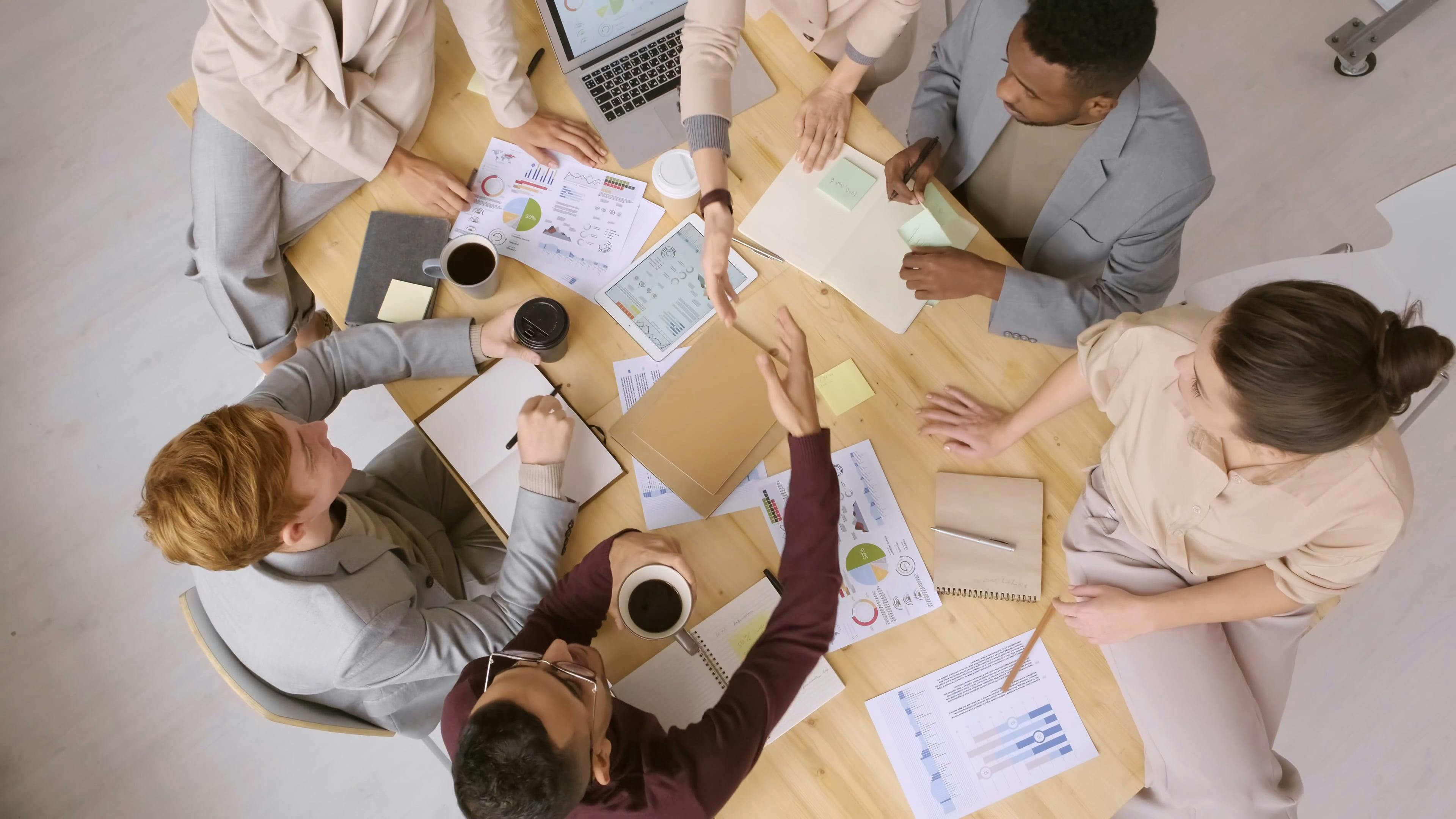 Group Of People In a Meeting · Free Stock Video