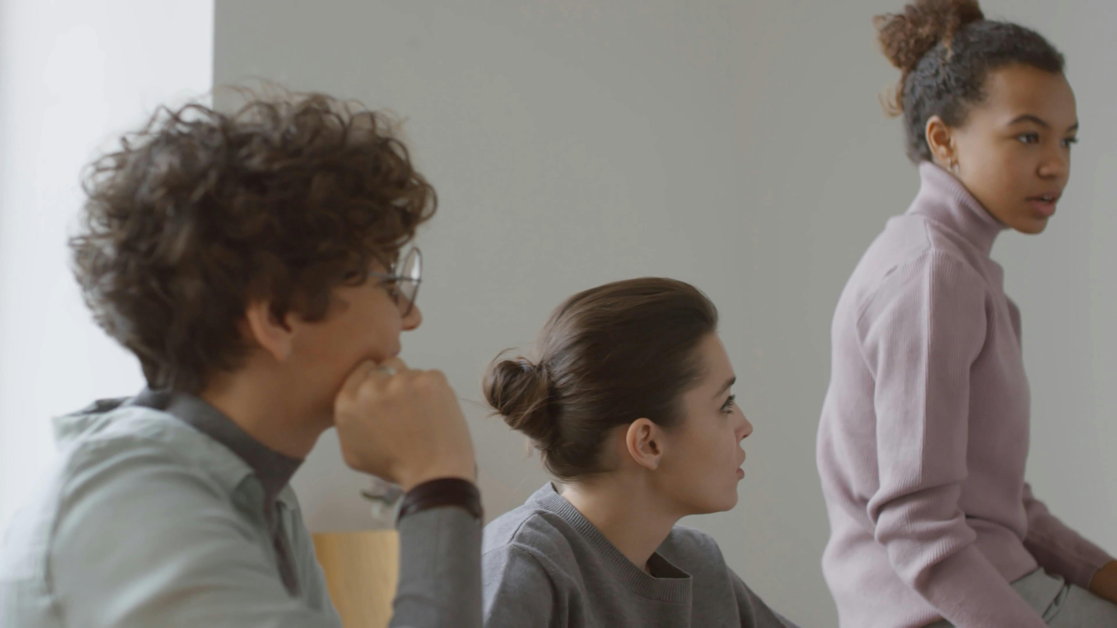 Group Of People Sharing Their Ideas At Work · Free Stock Video