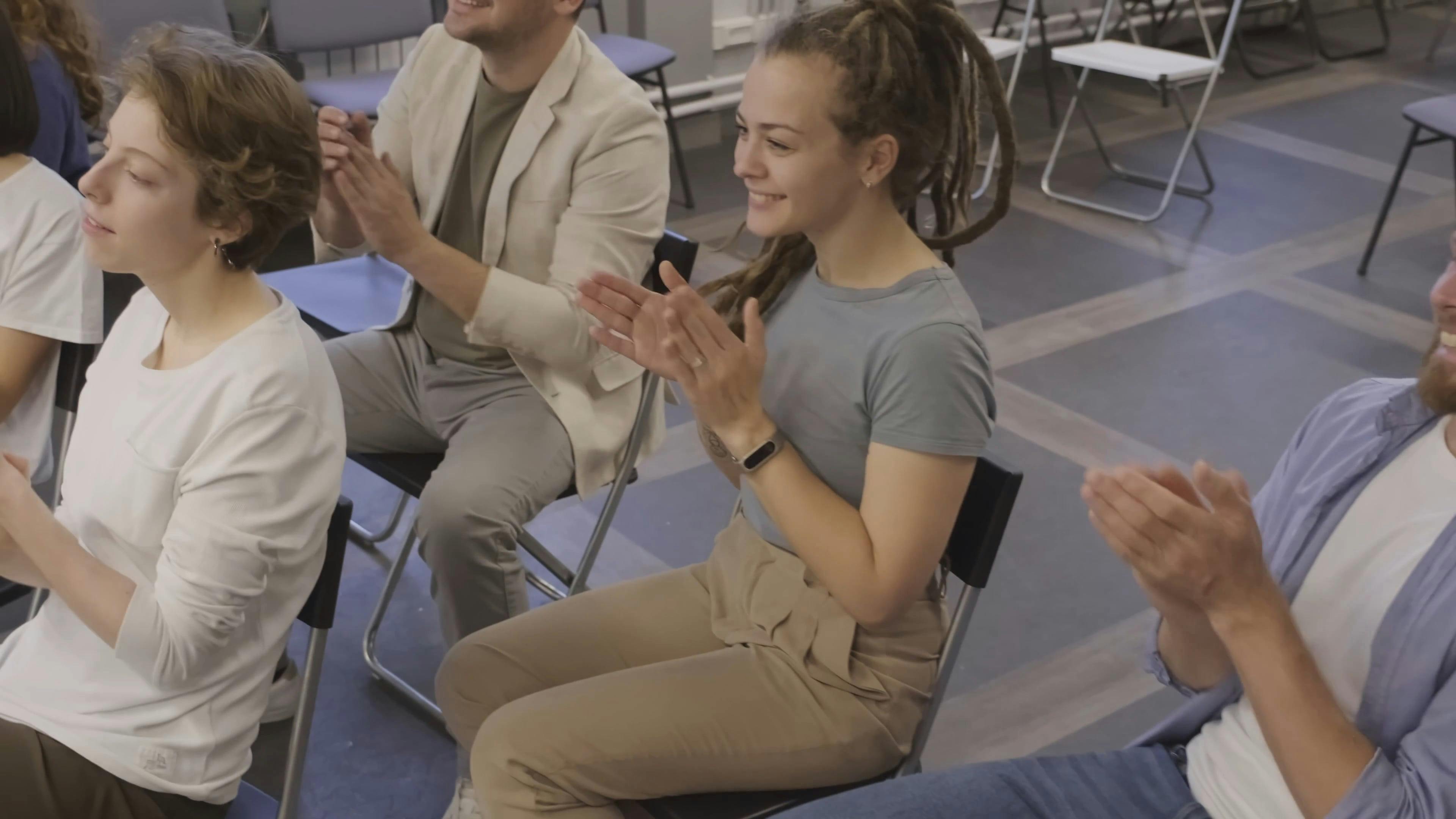 Video Of People Clapping Their Hands Free Stock Video Footage, Royalty ...