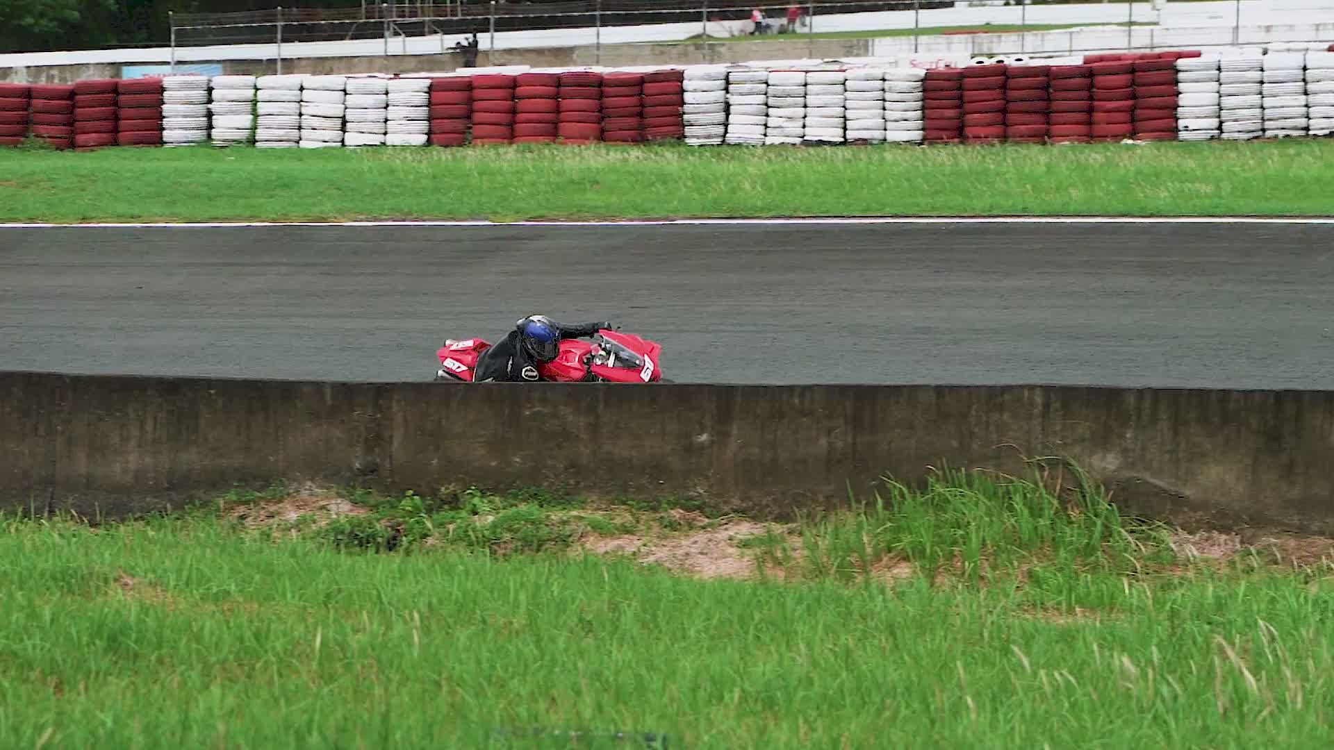 High-Speed Motorcycle Racing on Urban Track Free Stock Video Footage ...