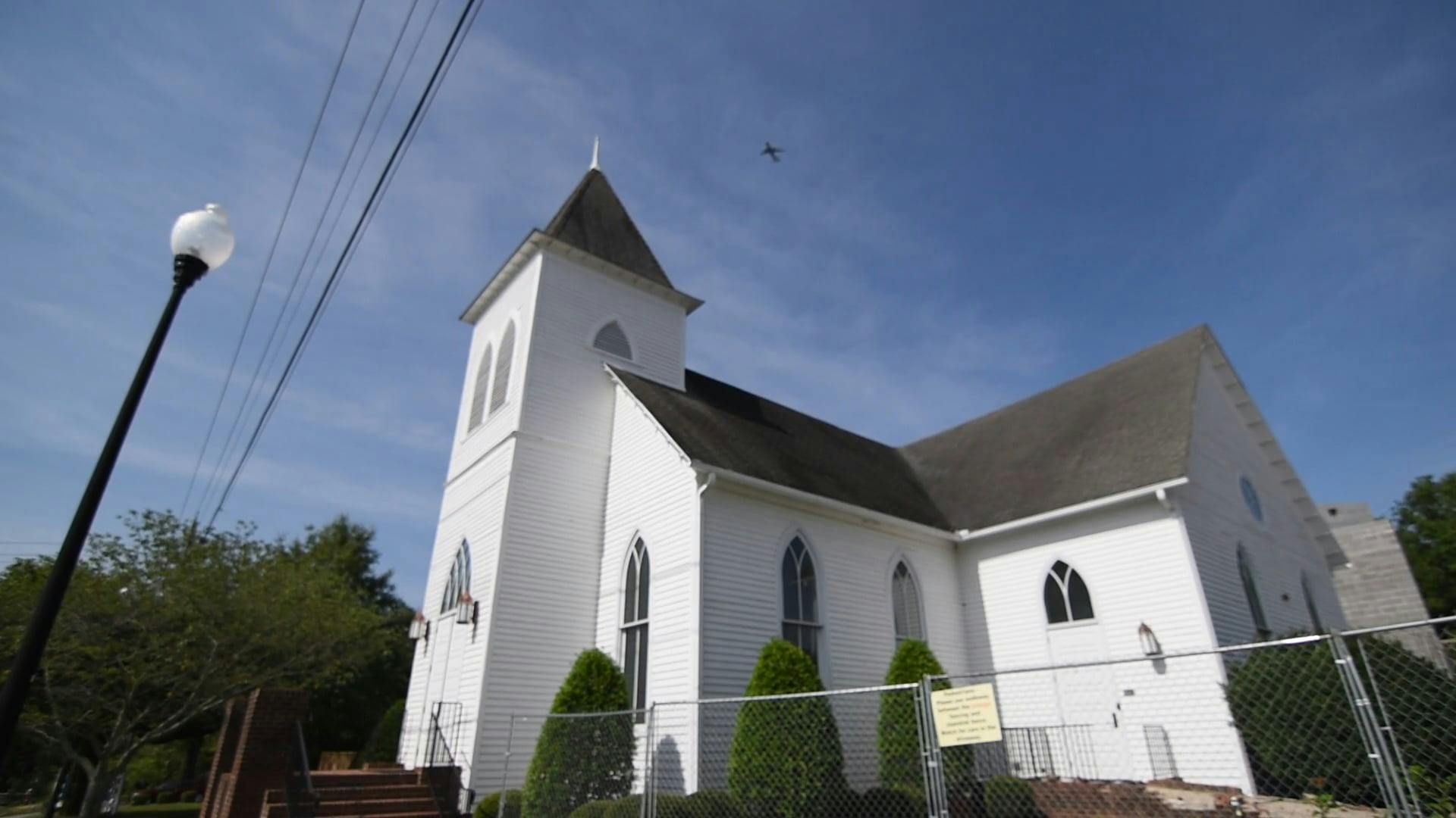 The Exterior Design Of A Chapel · Free Stock Video