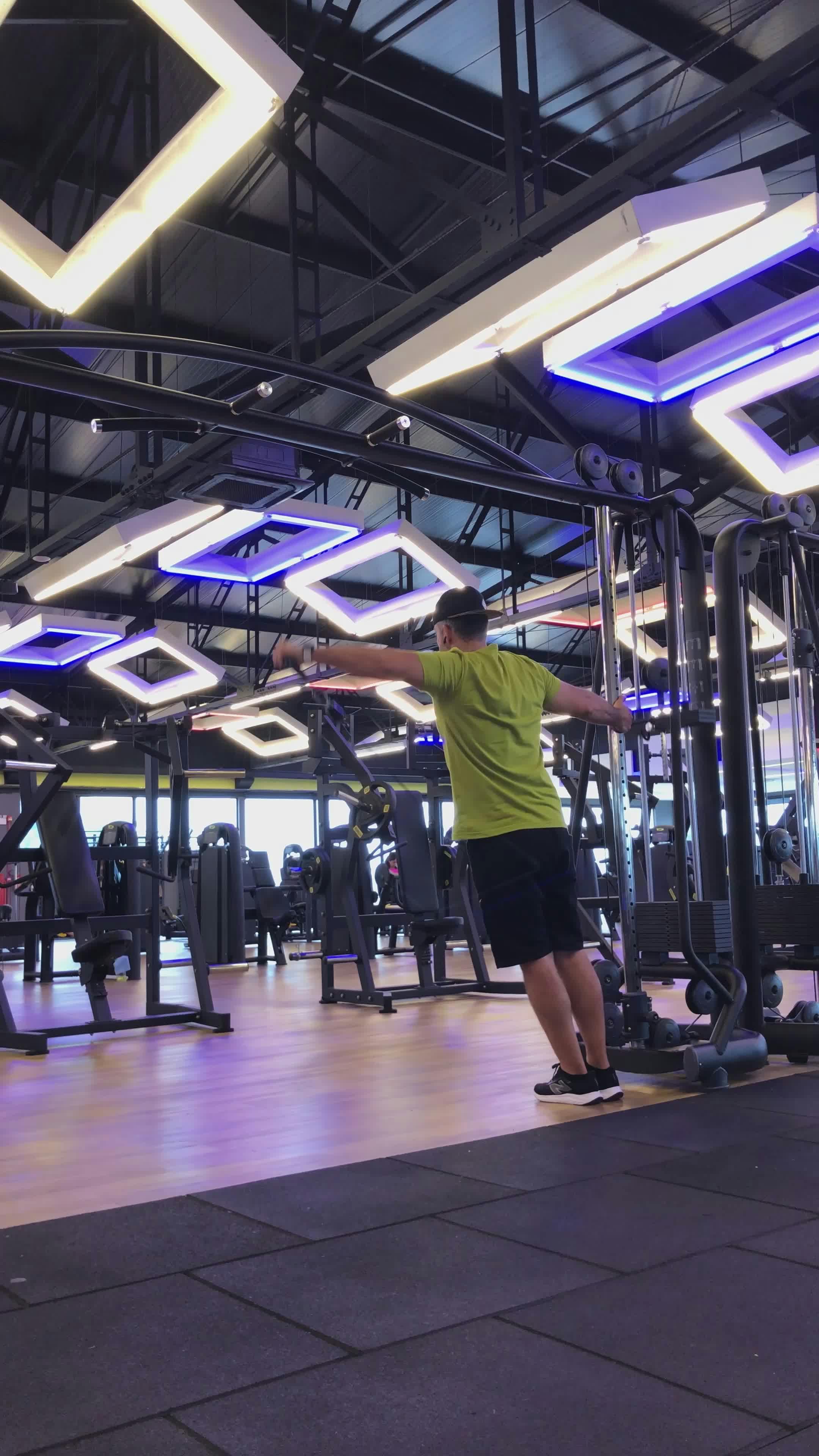 Energetic Workout in Modern Gym Setting Free Stock Video Footage ...