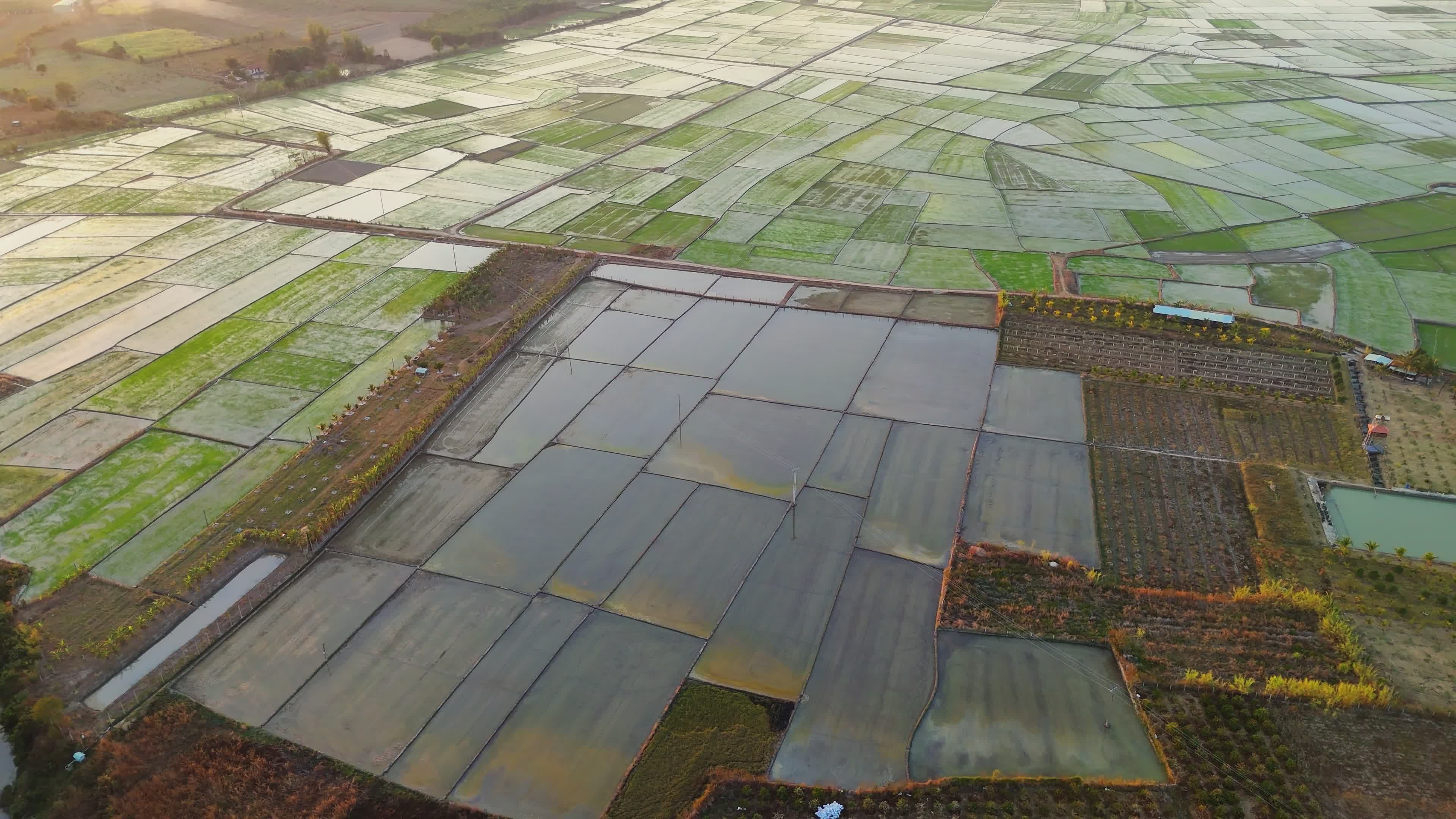 Aerial View of Benguet Province Farmlands Free Stock Video Footage ...