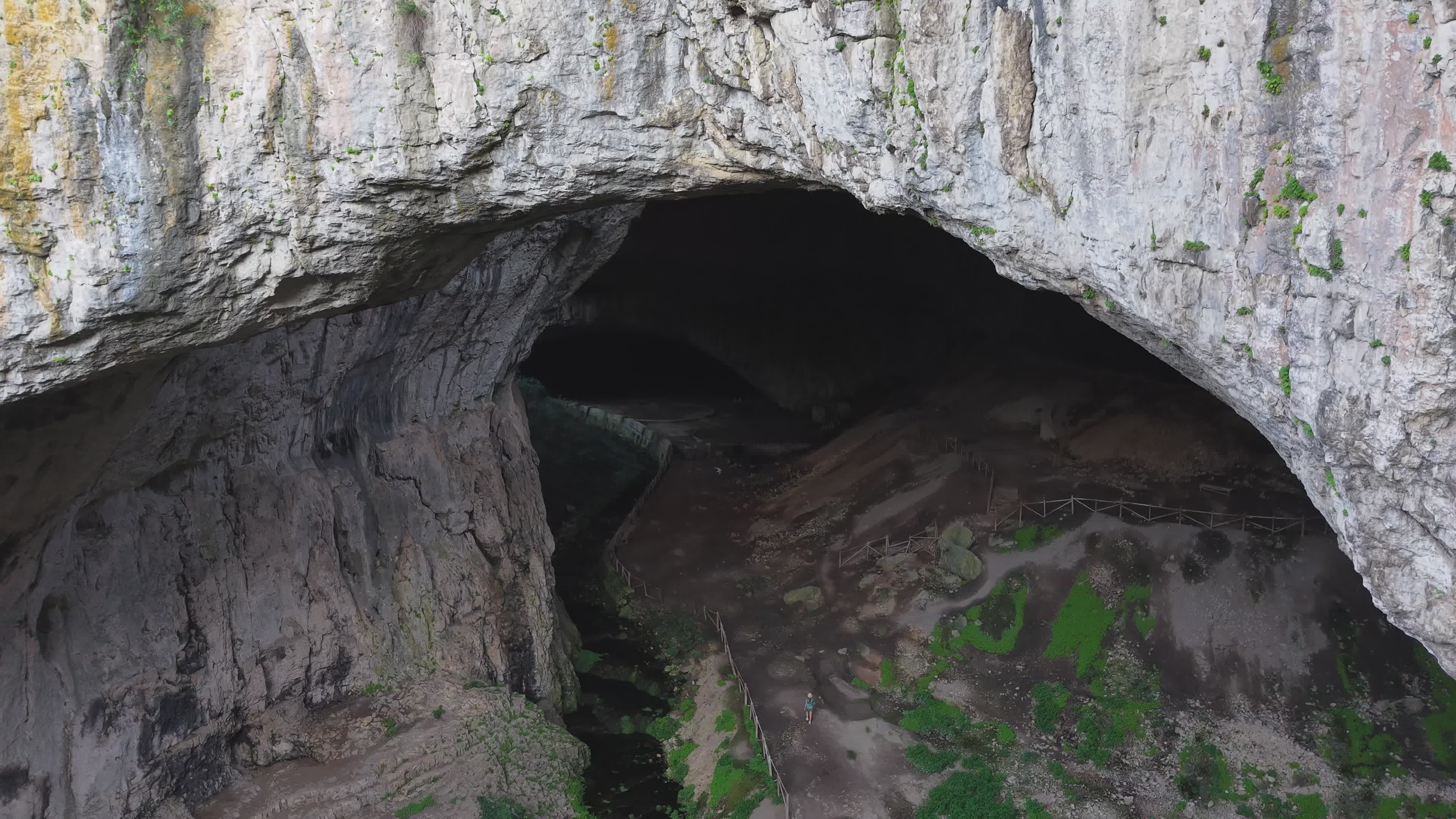 Explore the Majestic Devetashka Cave Free Stock Video Footage, Royalty ...
