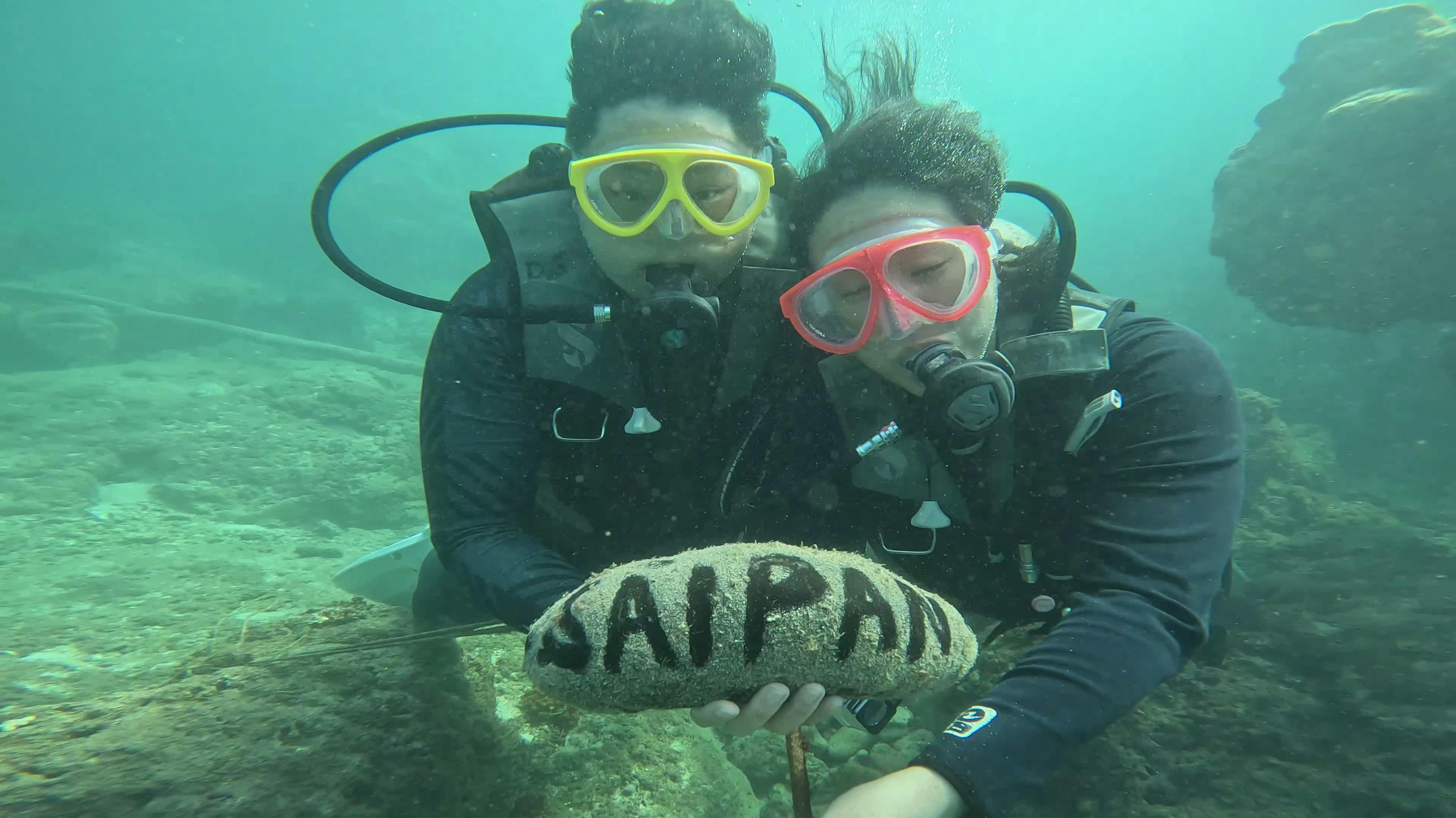 Underwater Adventure in Saipan's Vibrant Ocean Free Stock Video Footage ...