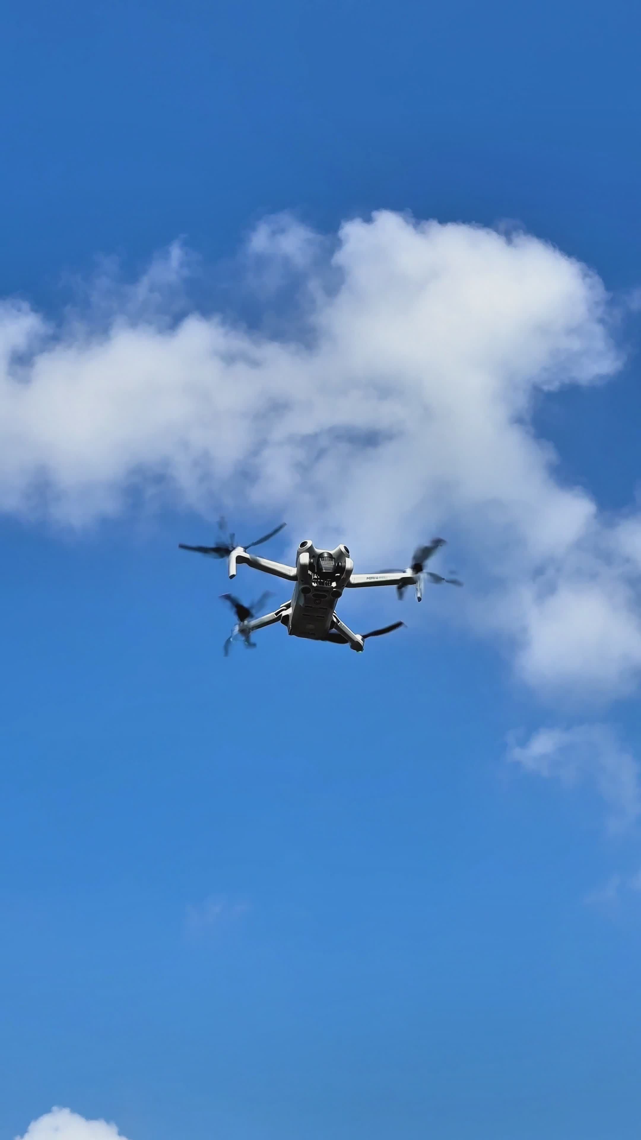 Drone Flying in Clear Blue Sky Free Stock Video Footage, Royalty-Free ...