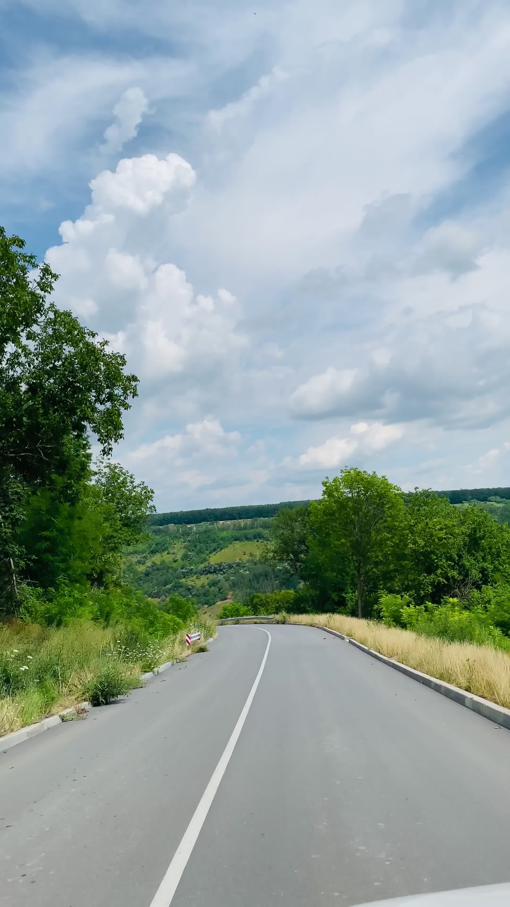 Scenic Drive through Lush Countryside Free Stock Video Footage, Royalty ...