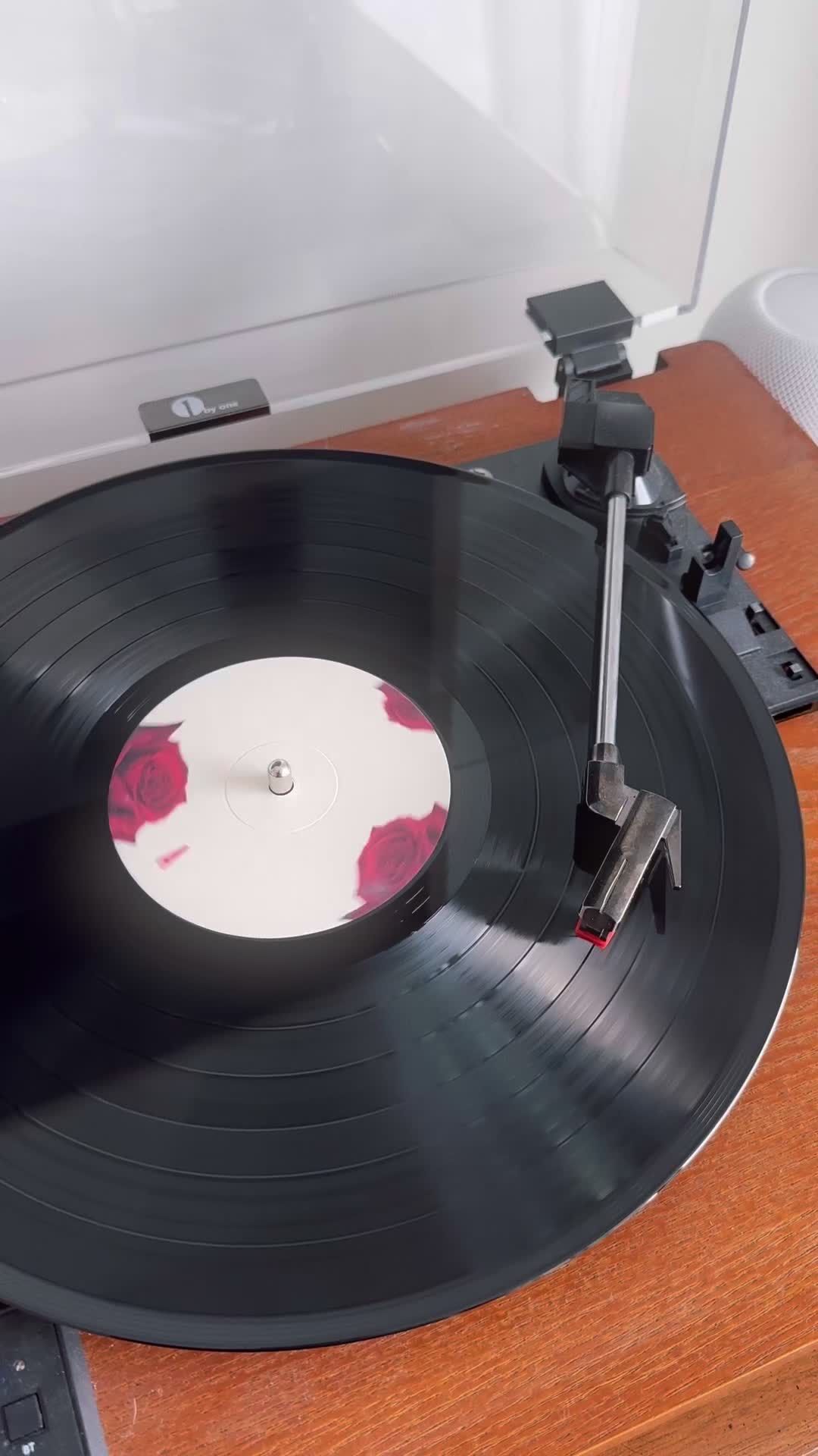 Vintage Vinyl Record Playing on Turntable Free Stock Video Footage ...