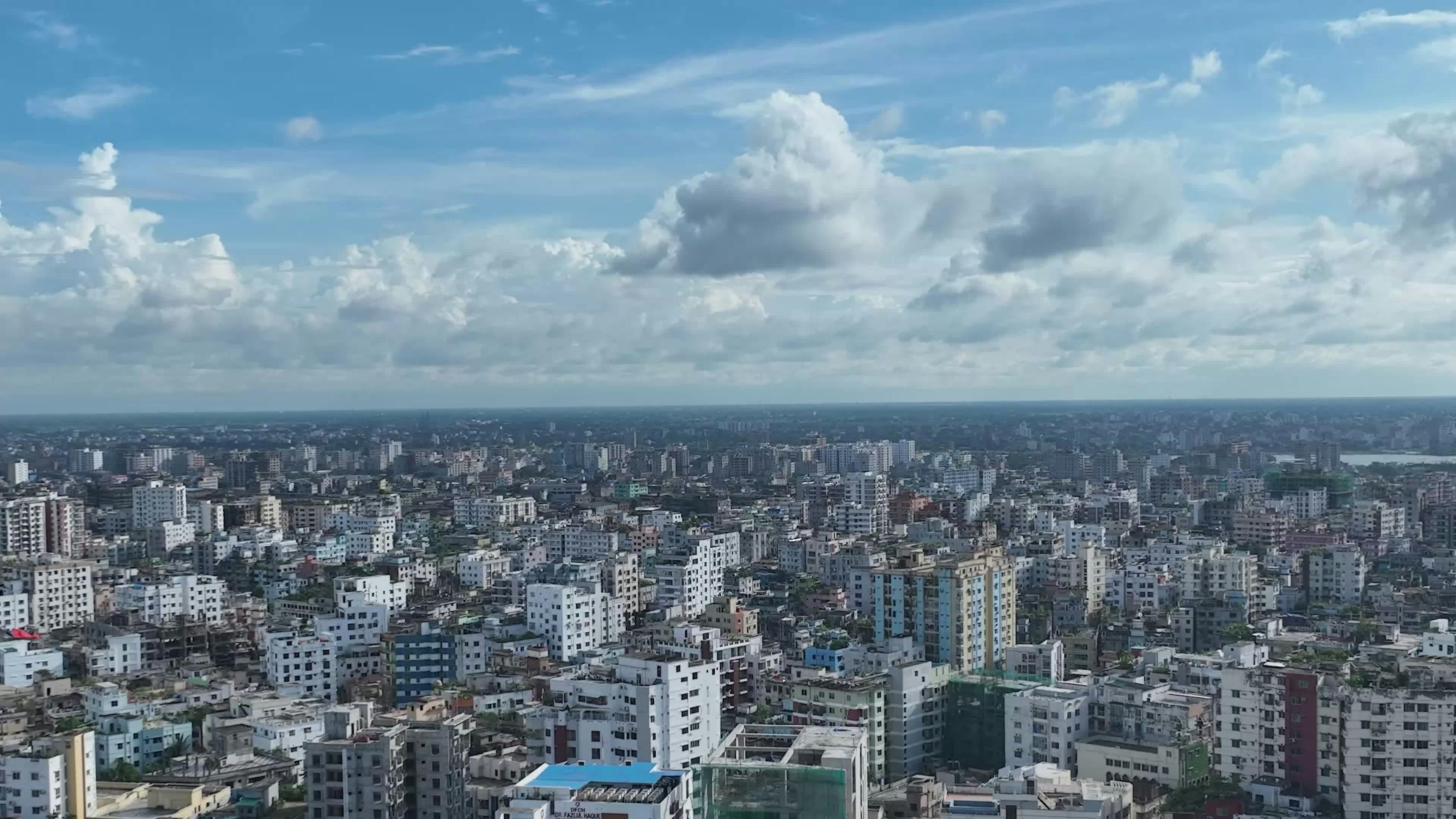 Aerial View of Dhaka City in 4K Free Stock Video Footage, Royalty-Free ...