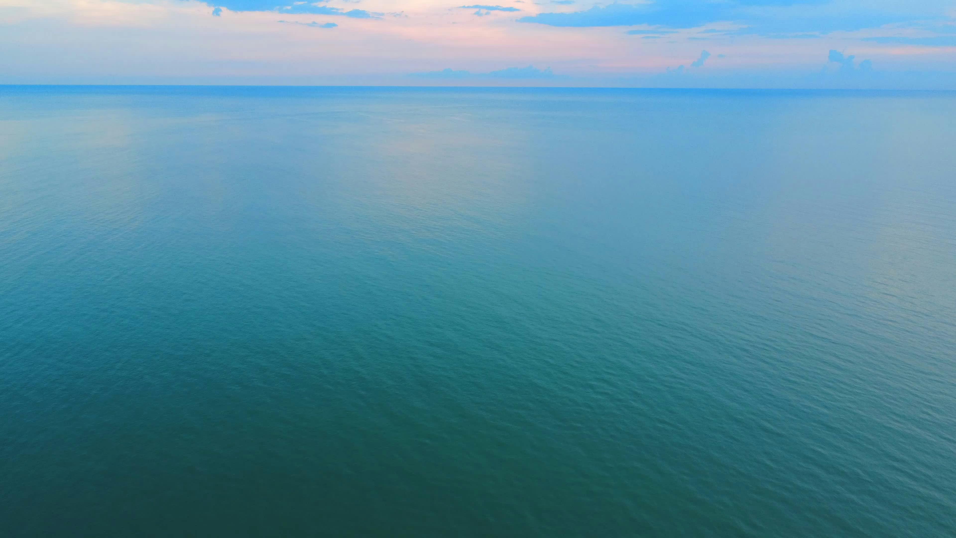 Aerial View of Serene Ocean Waters at Twilight Free Stock Video Footage, Royalty-Free 4K & HD ...