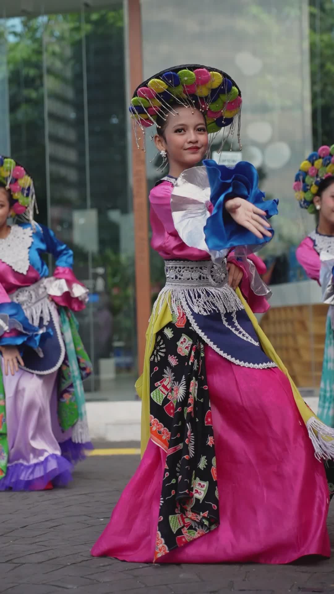 Colorful Traditional Dance at Ramman Festival Free Stock Video Footage ...