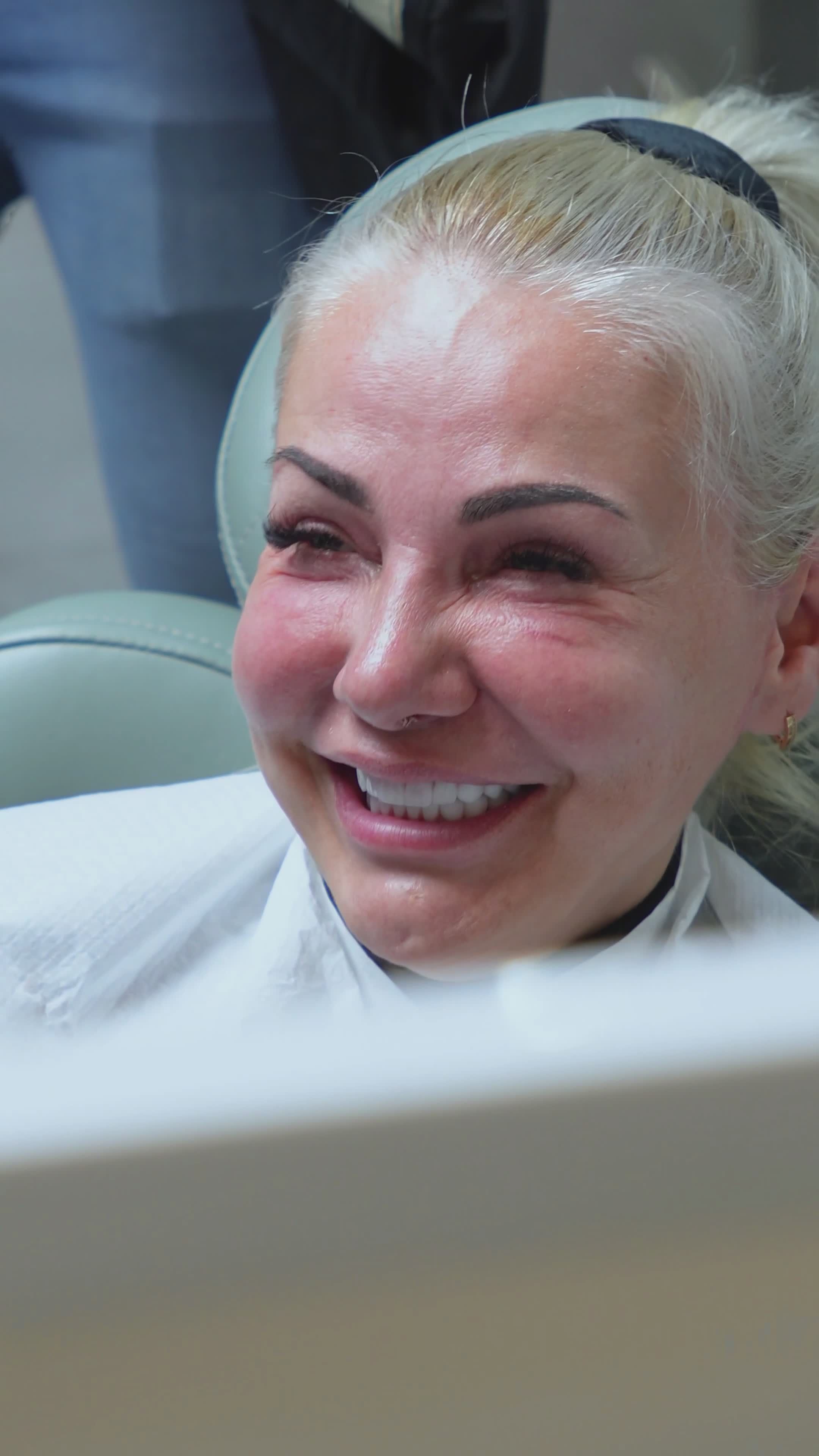 Smiling Senior Woman in Dental Clinic Free Stock Video Footage, Royalty ...