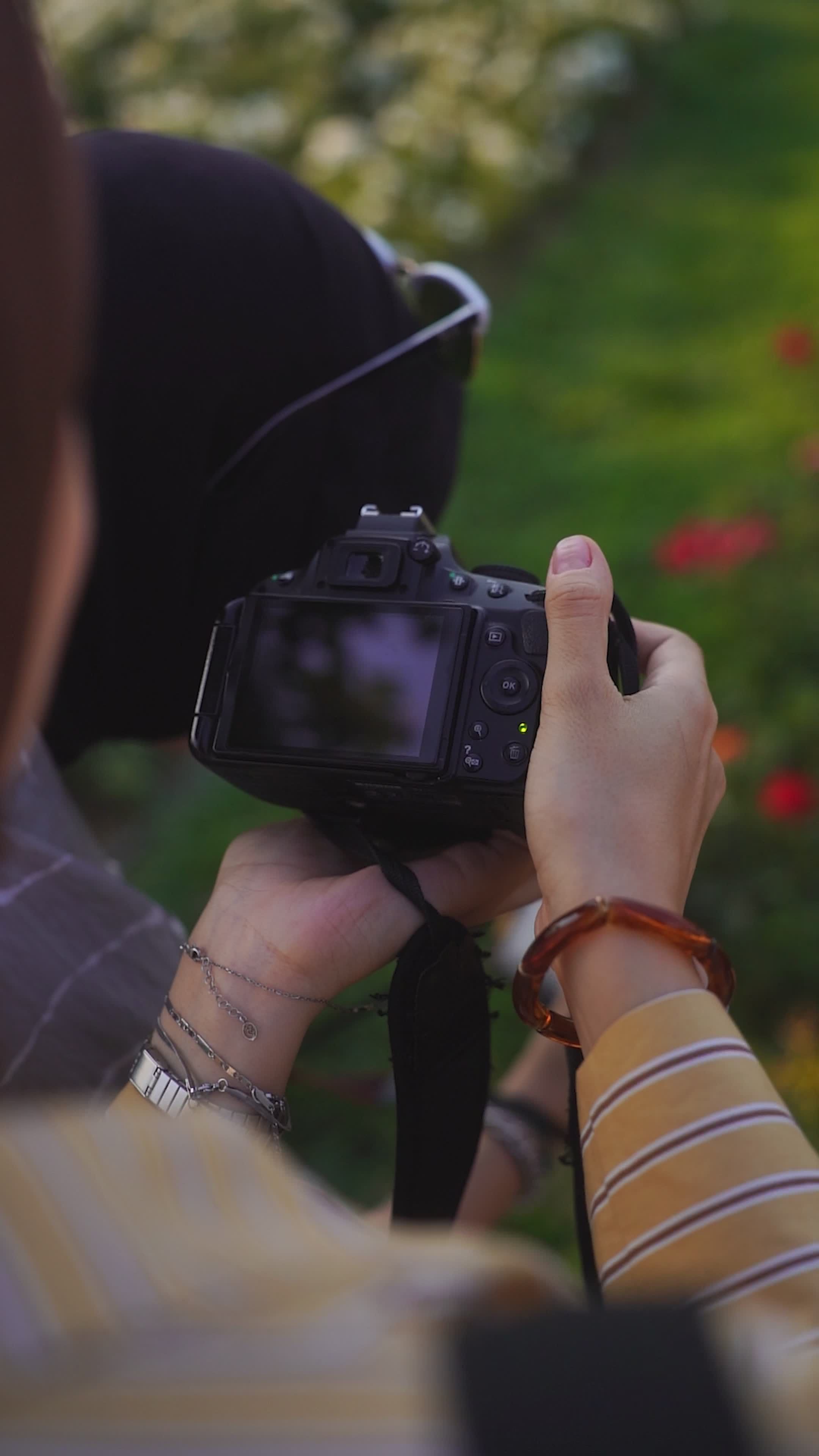 Capturing Flowers in Bloom with DSLR Free Stock Video Footage, Royalty ...