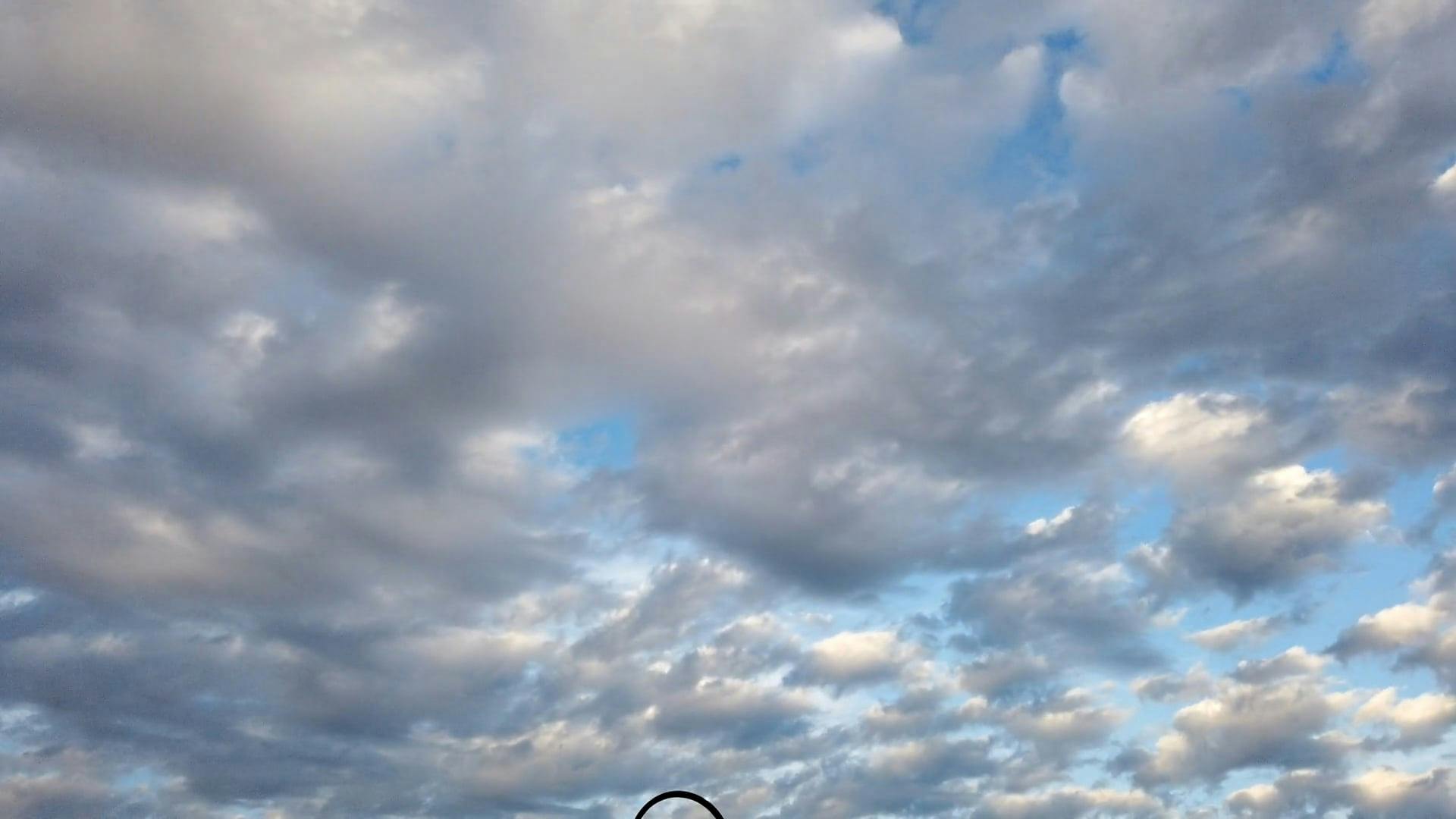 Clouds In The Sky Moves By The wind Directions · Free Stock Video