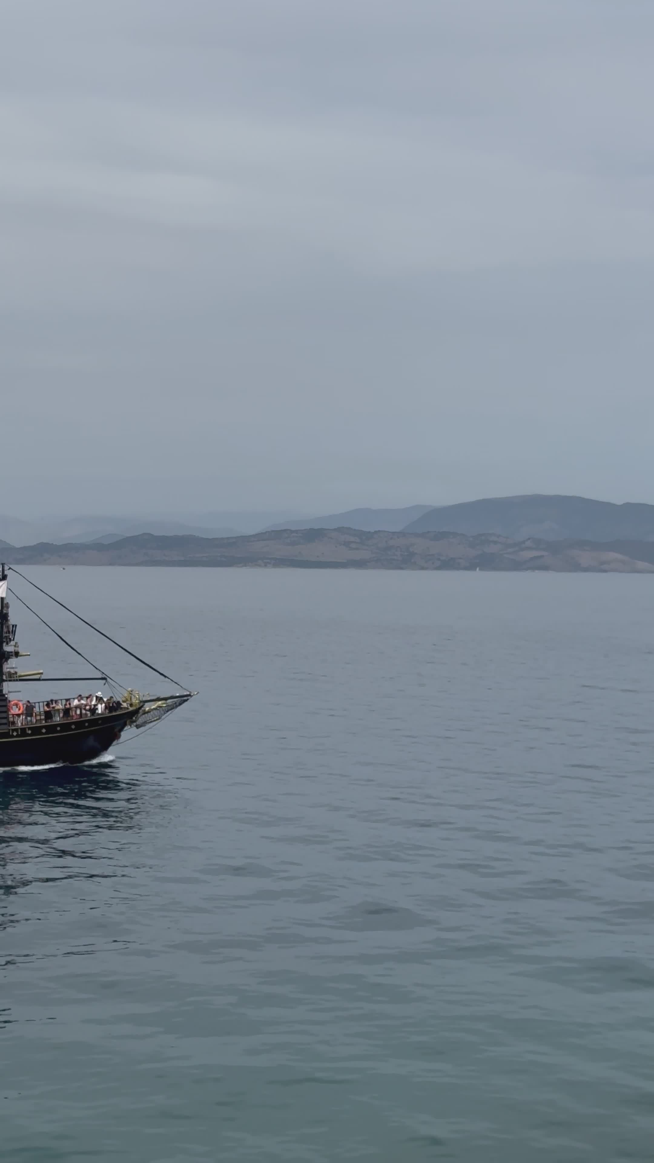 Beautiful Greek Island Cruise in Azure Waters Free Stock Video Footage ...
