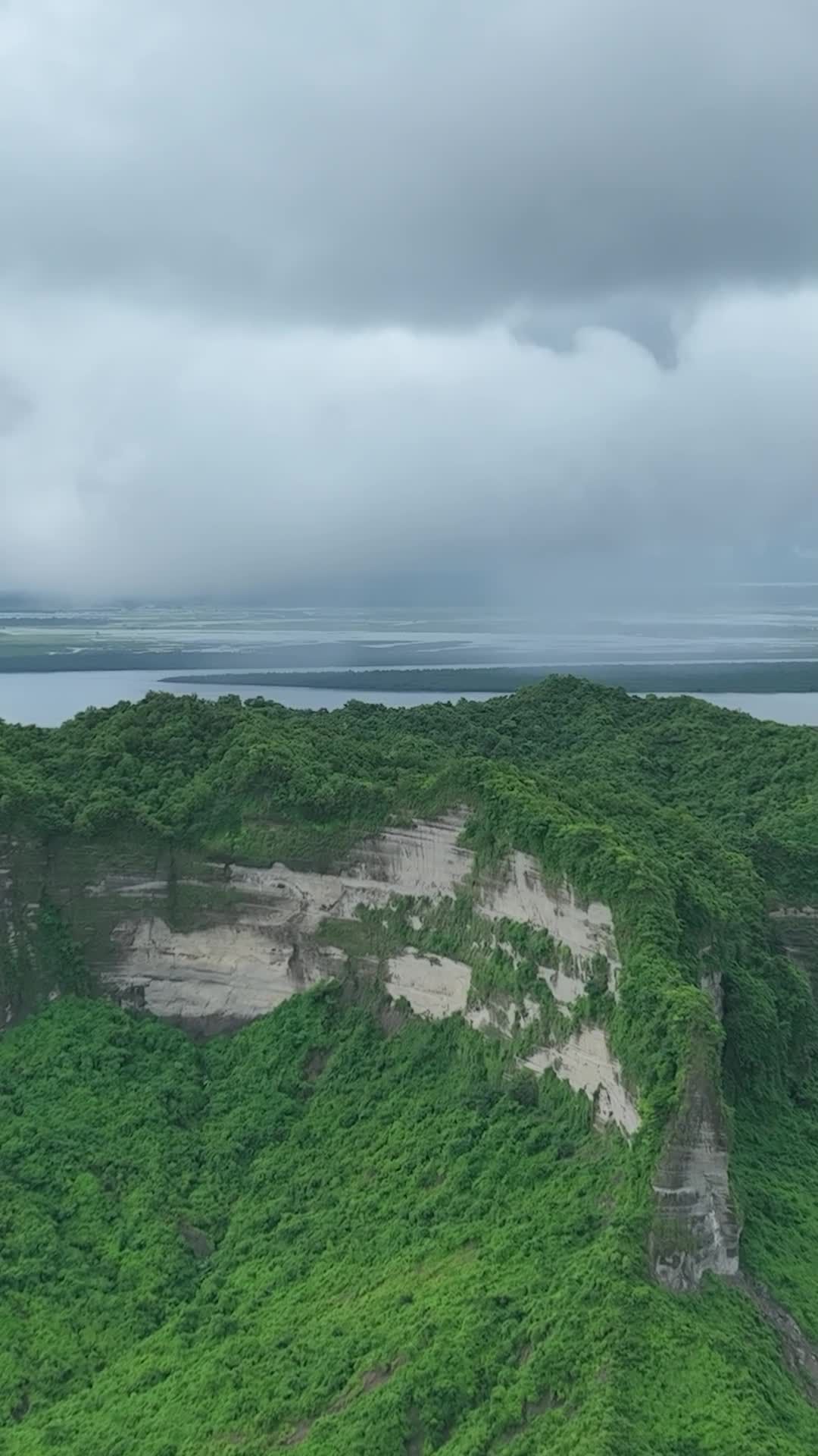 Scenic Aerial View of Bandarban Hills in Bangladesh Free Stock Video ...