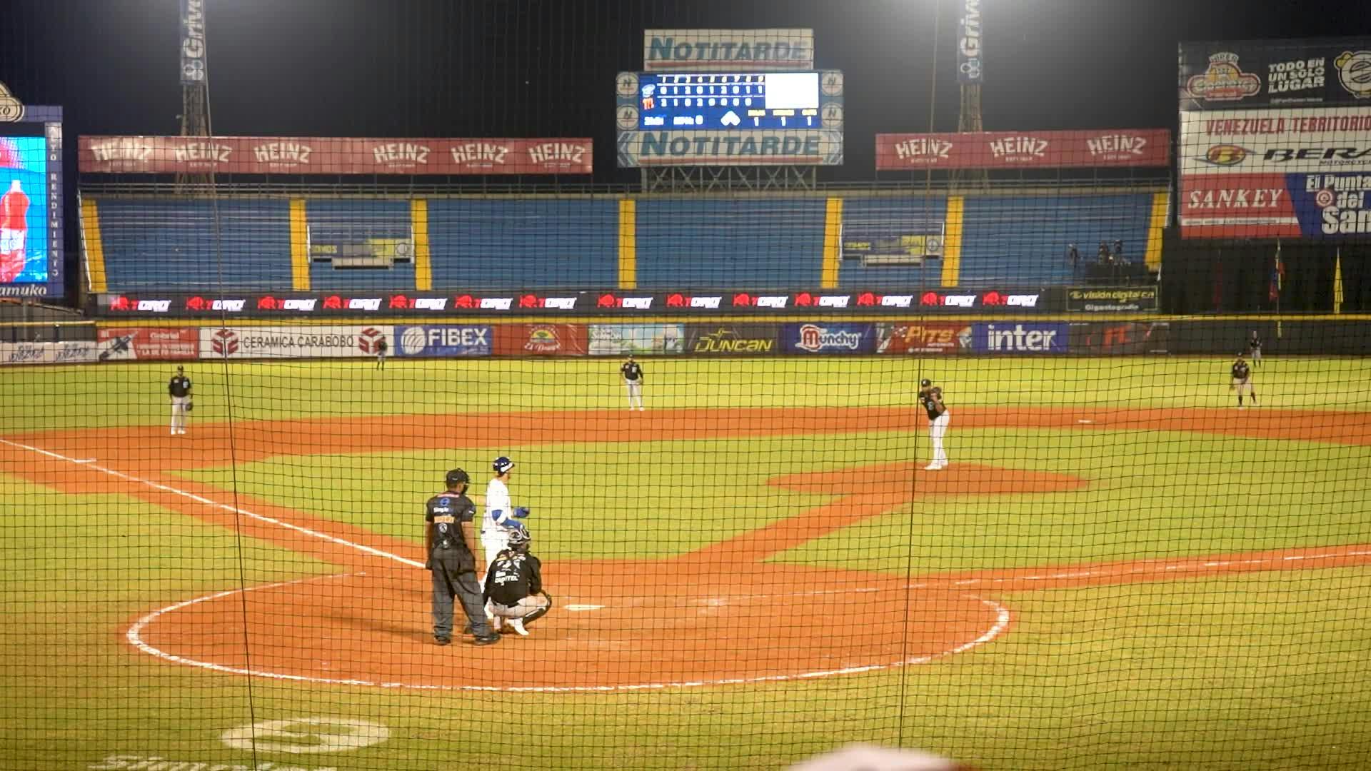Dynamic Nighttime Baseball Game Action Scene Free Stock Video Footage ...