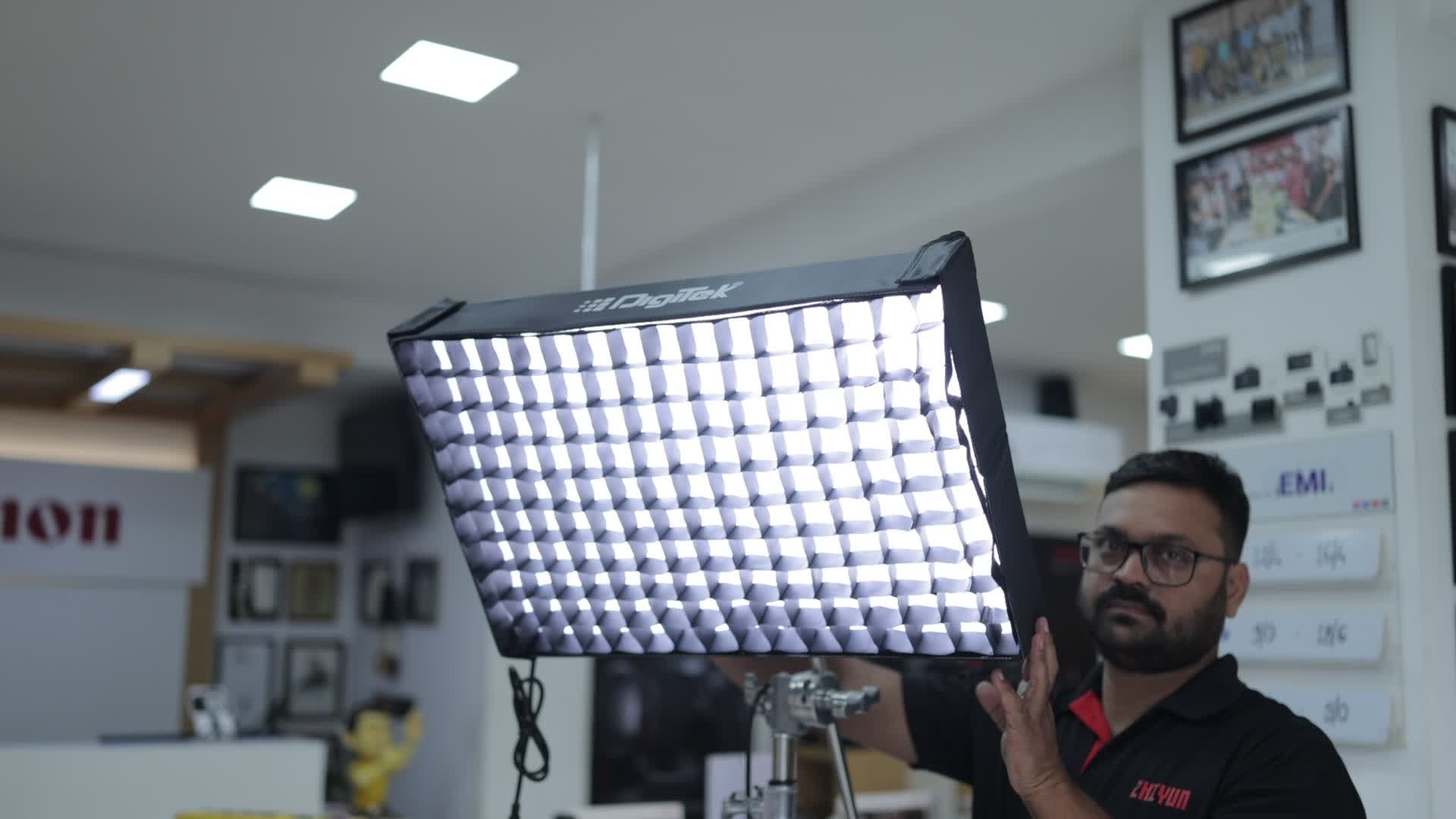Professional Studio Light Setup Demonstration Free Stock Video Footage ...