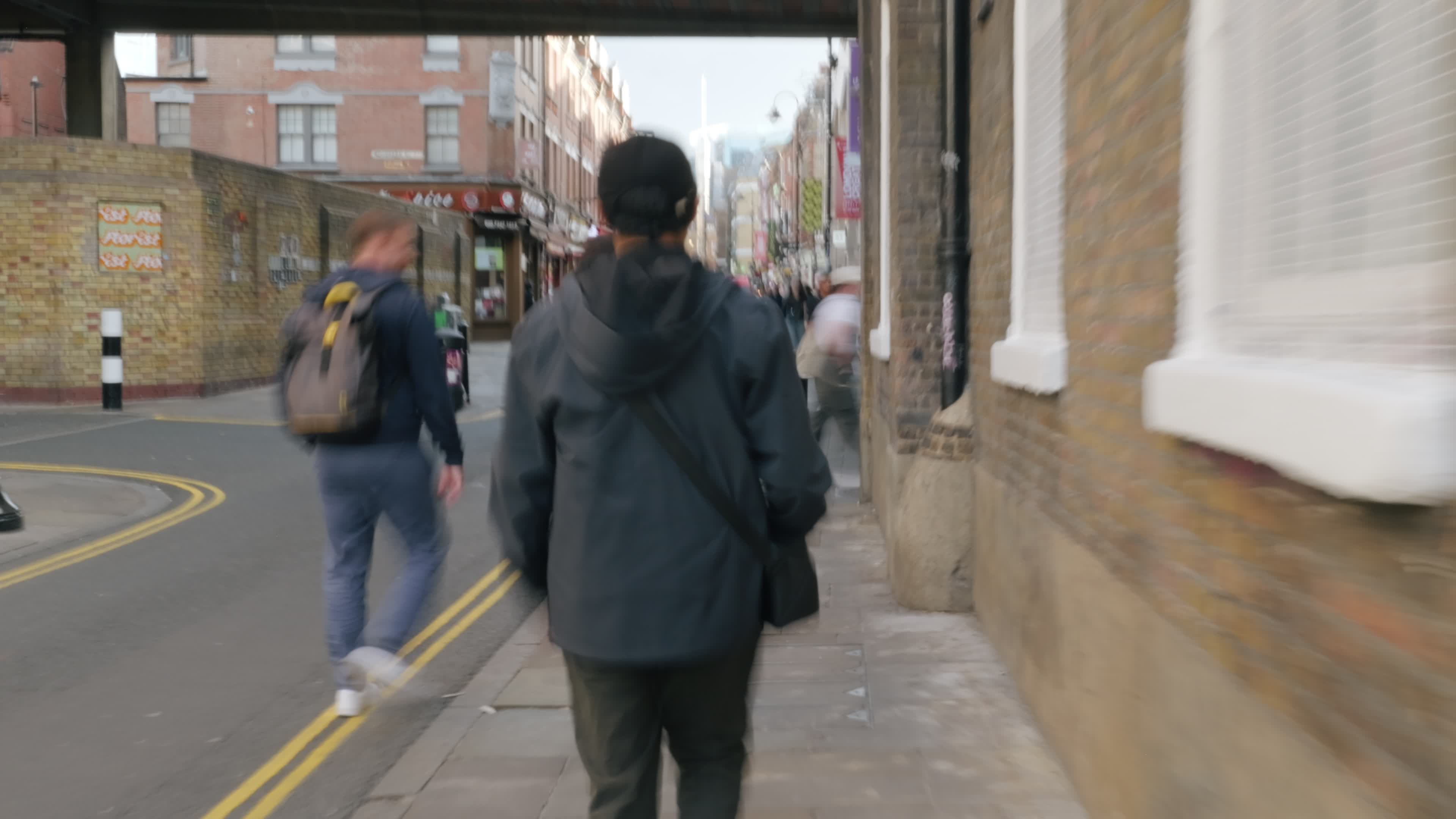 Urban Street Walk in London - Busy City Scene Free Stock Video Footage ...