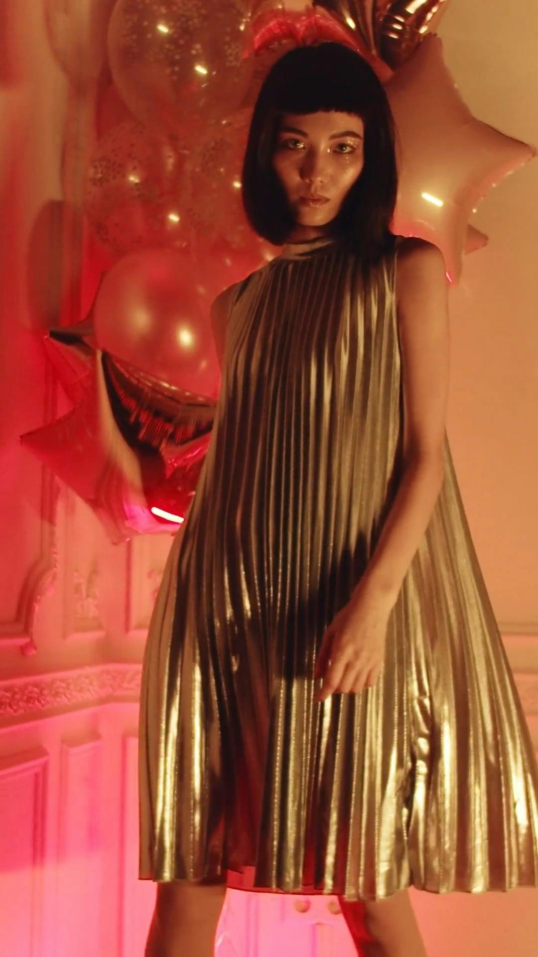 Fashion Models Posing For A Video Shoot Free Stock Video Footage ...