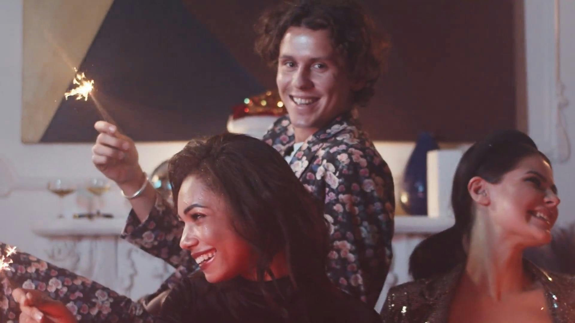 A Group Of People Taking Selfie Video In A Party · Free Stock Video