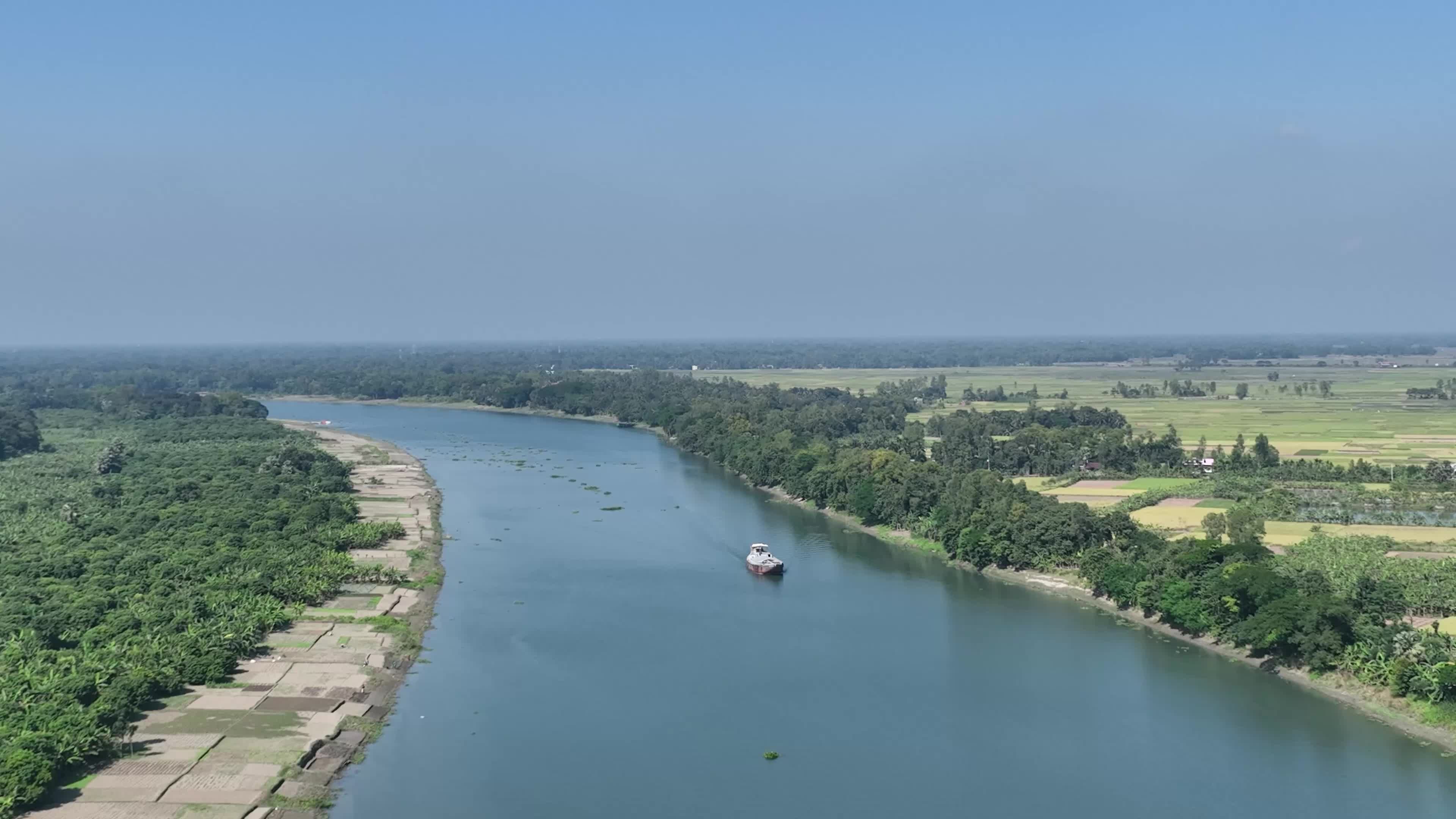 Scenic View of Balu River in Bangladesh Free Stock Video Footage ...