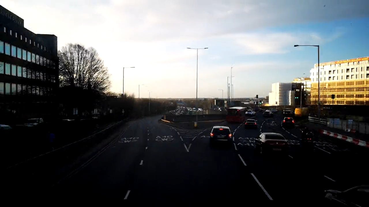 Footage Of The Street With People Walking · Free Stock Video