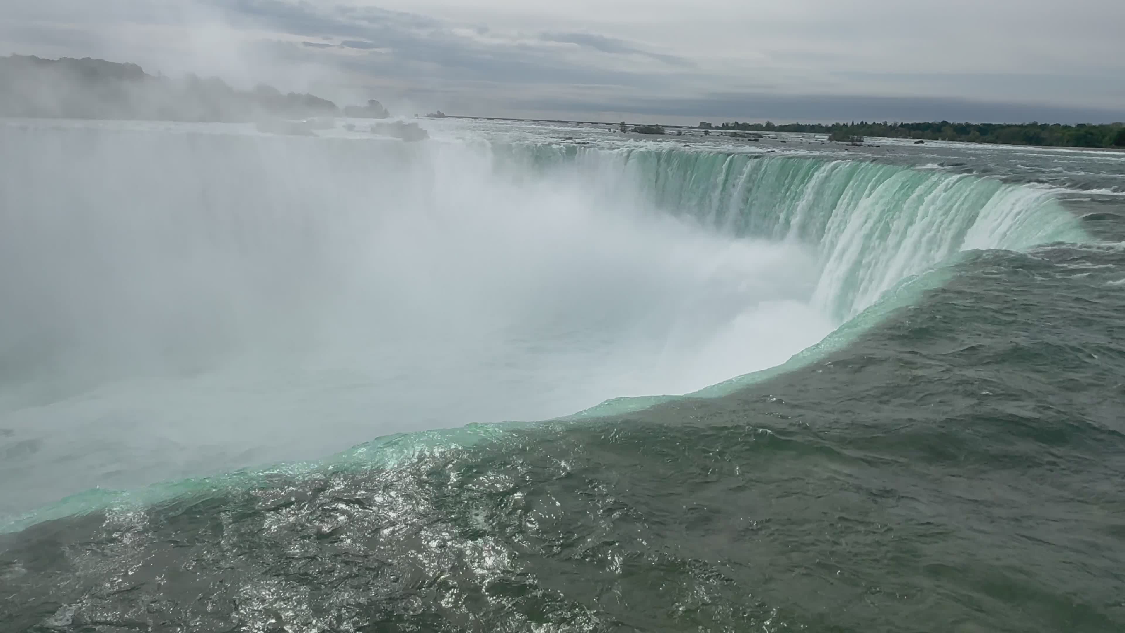 Majestic View of Niagara Falls in Fall Season Free Stock Video Footage ...