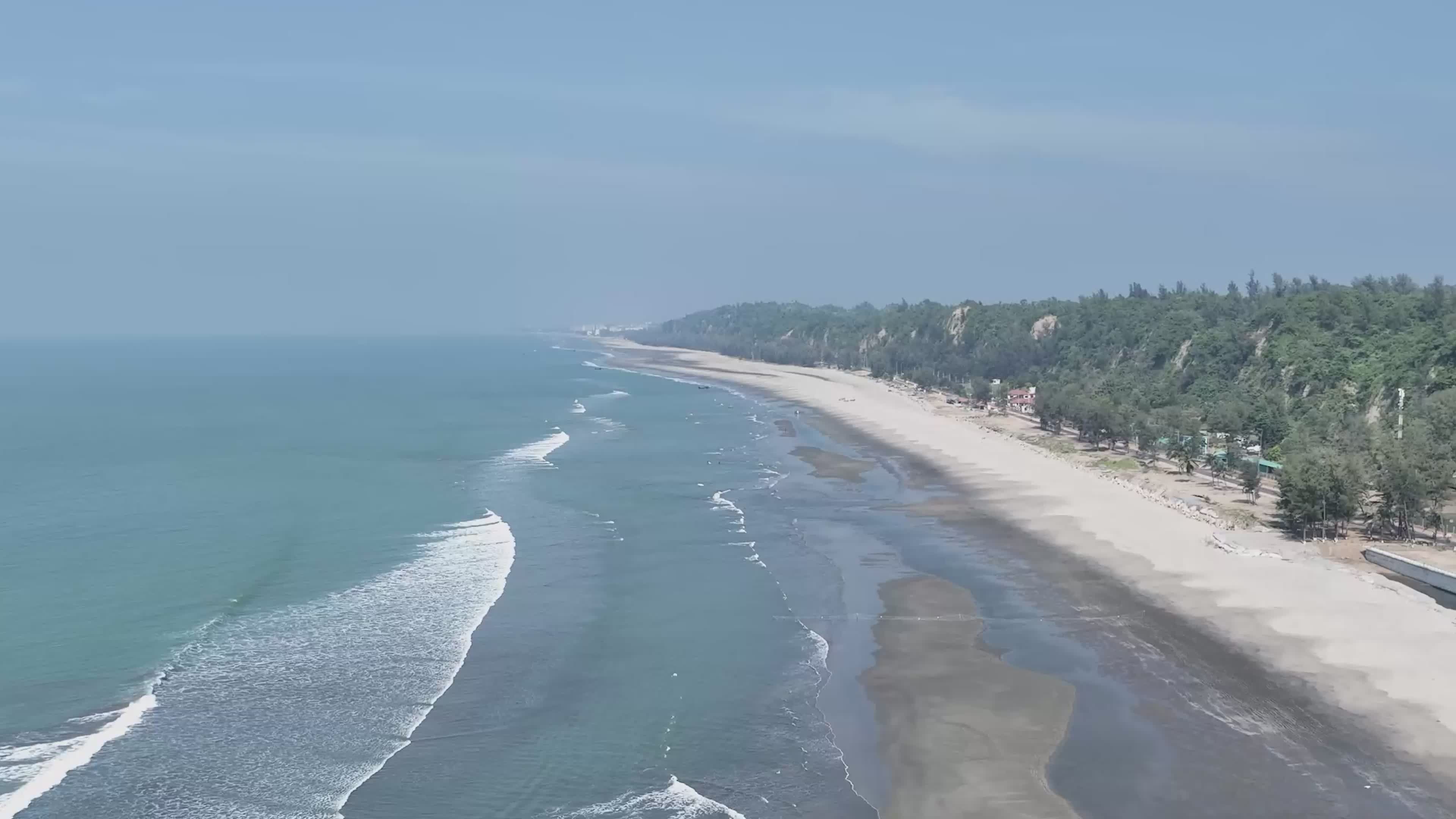 Praia Do Mar De Coxs Bazar · Vídeo profissional gratuito