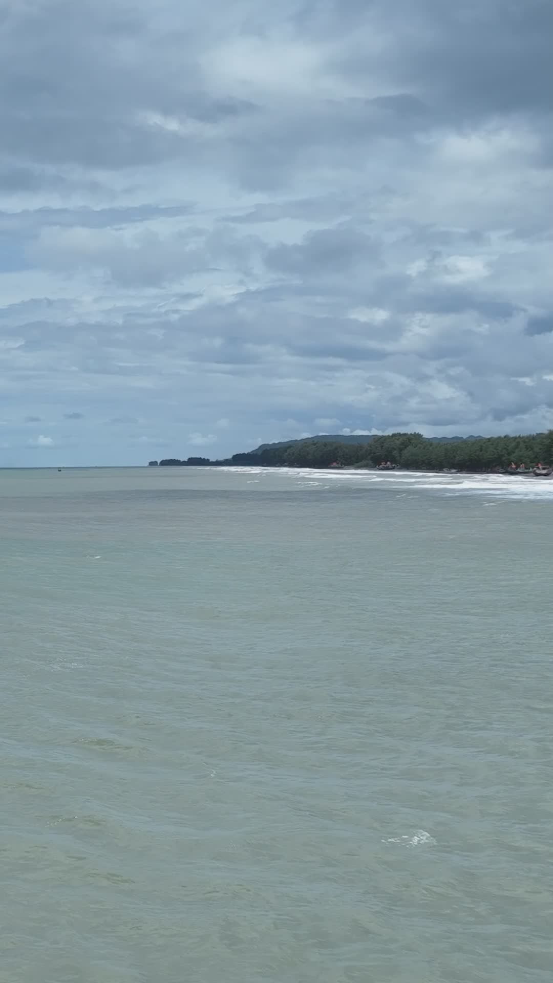 Scenic Aerial View of Teknaf Sea Beach Free Stock Video Footage ...