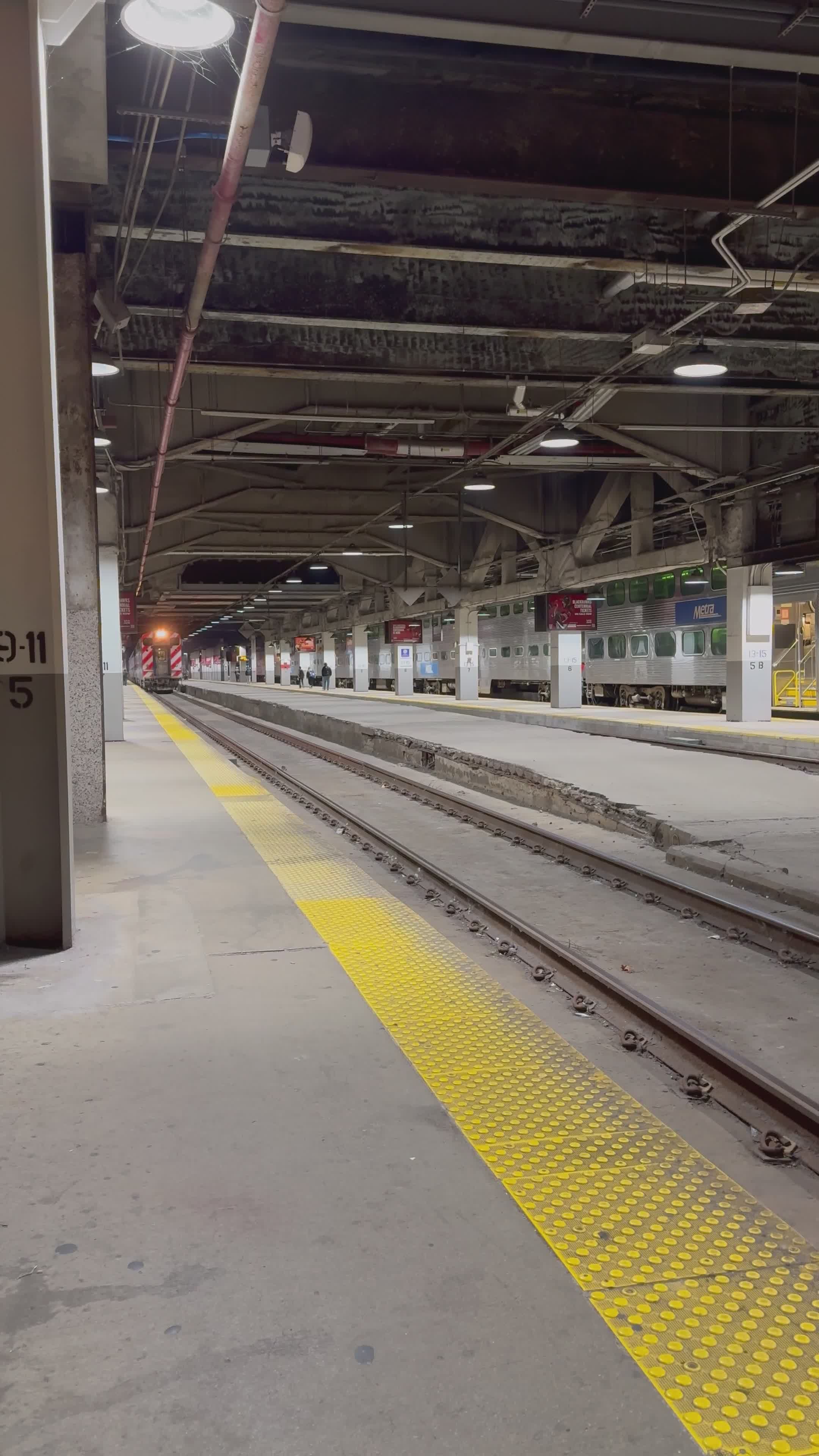 Empty Train Platform Awaiting Arrival Free Stock Video Footage, Royalty ...