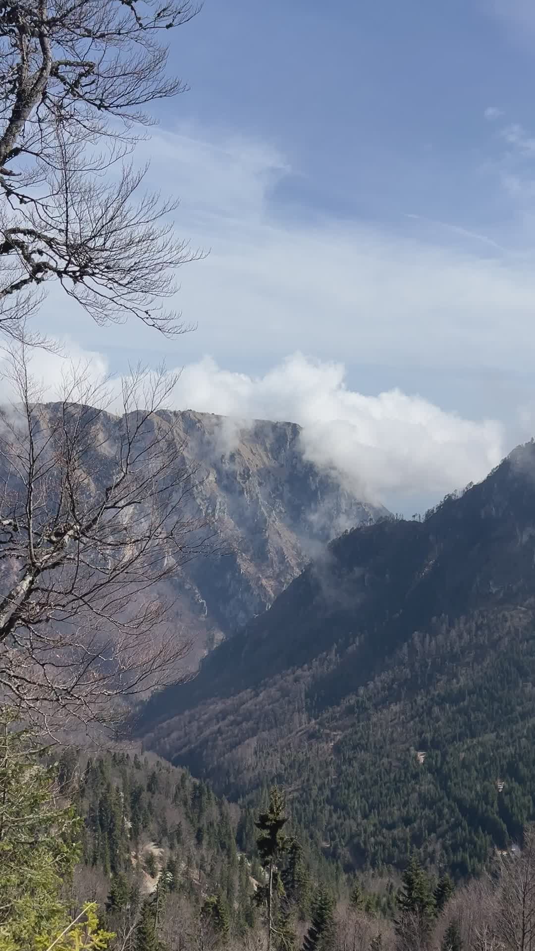 Breathtaking Rugova Canyon Mountain Landscape Free Stock Video Footage ...