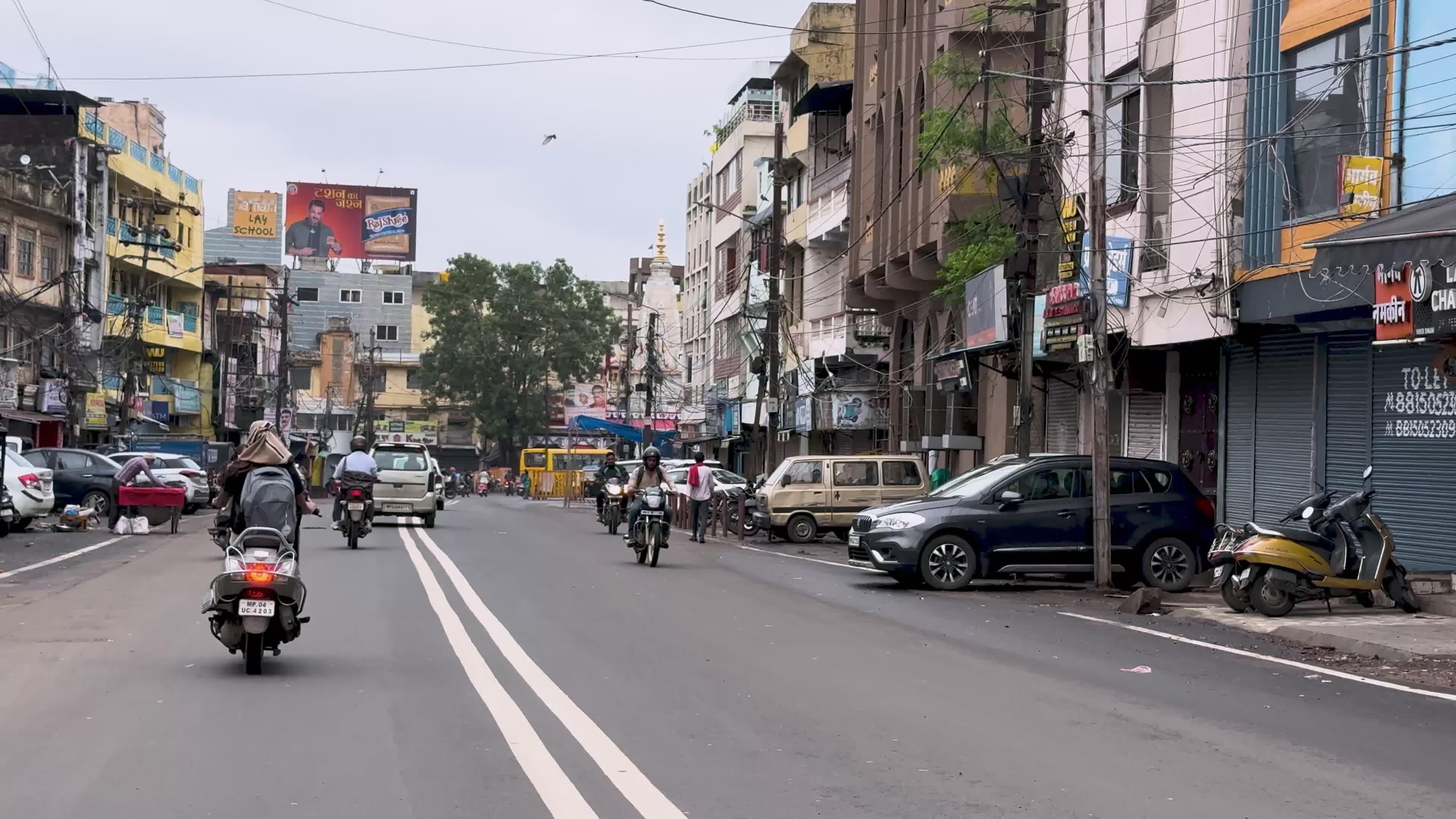 A Busy Road in India Free Stock Video Footage, Royalty-Free 4K & HD ...