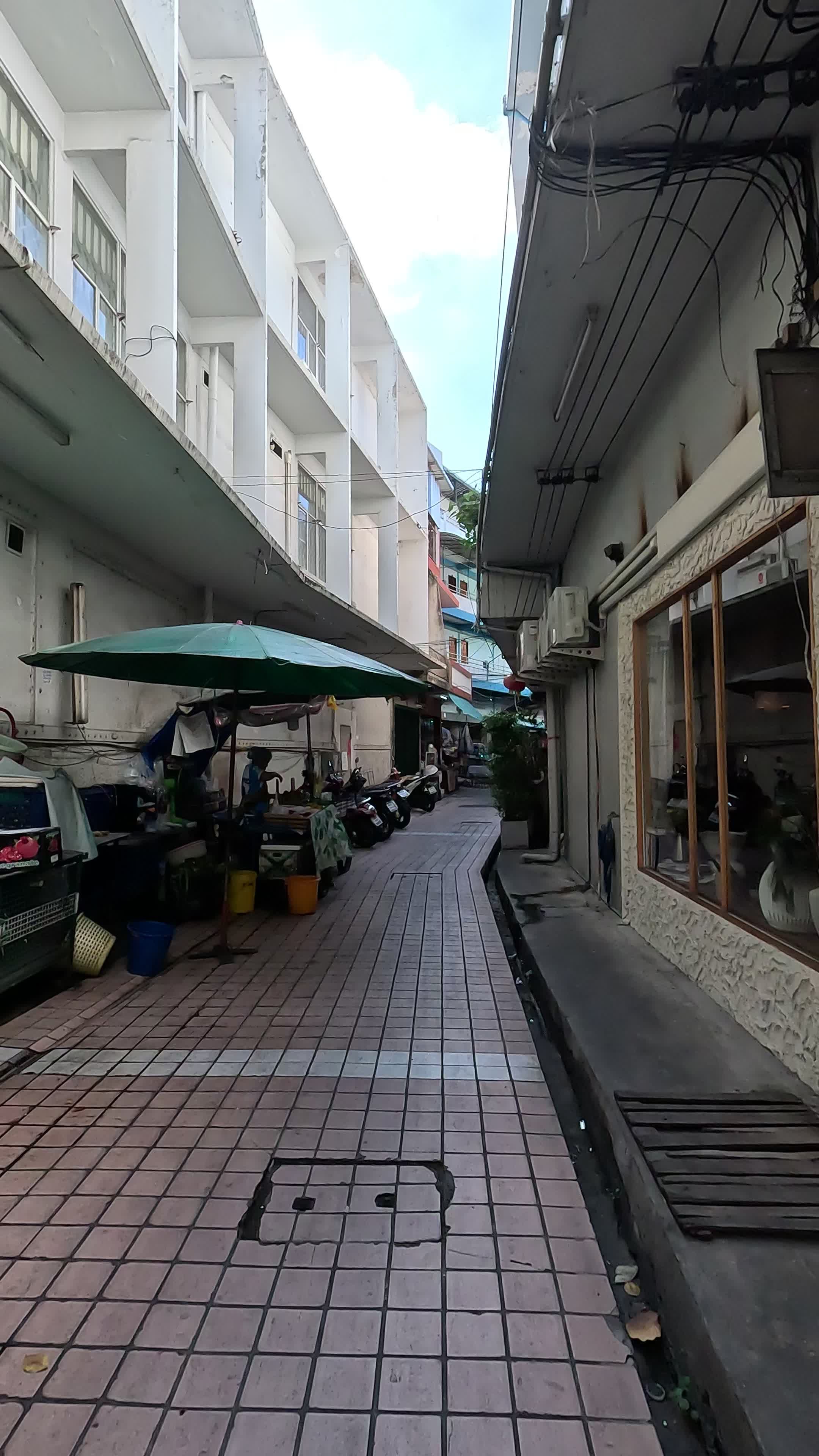 Charming Bangkok Alleyway Street View Free Stock Video Footage, Royalty ...