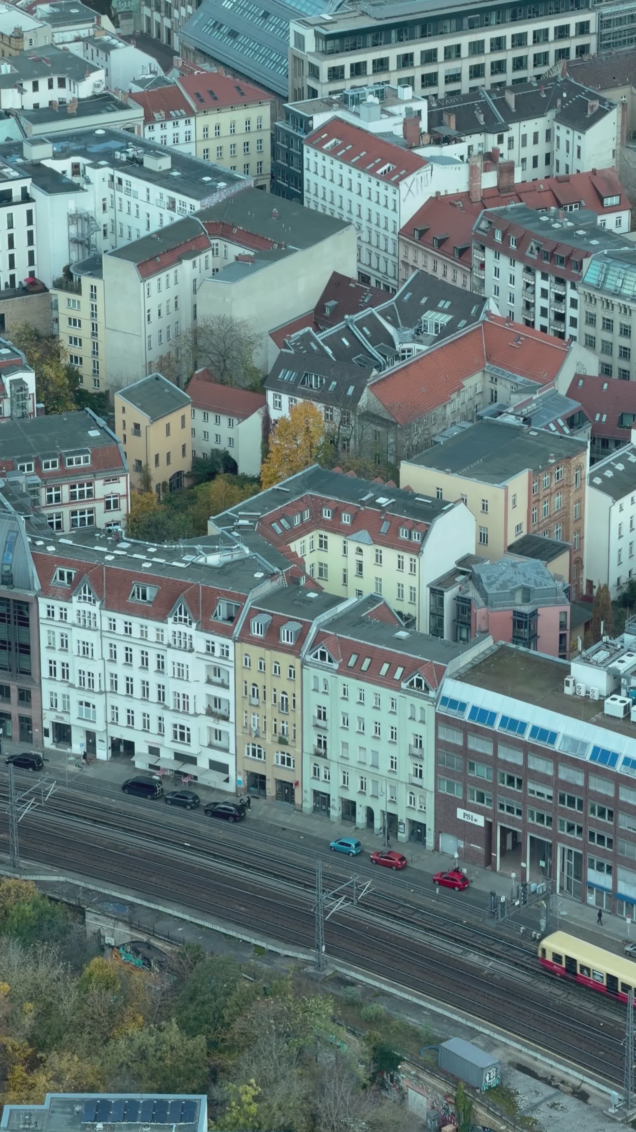 Aerial View of Berlin Cityscape Free Stock Video Footage, Royalty-Free ...