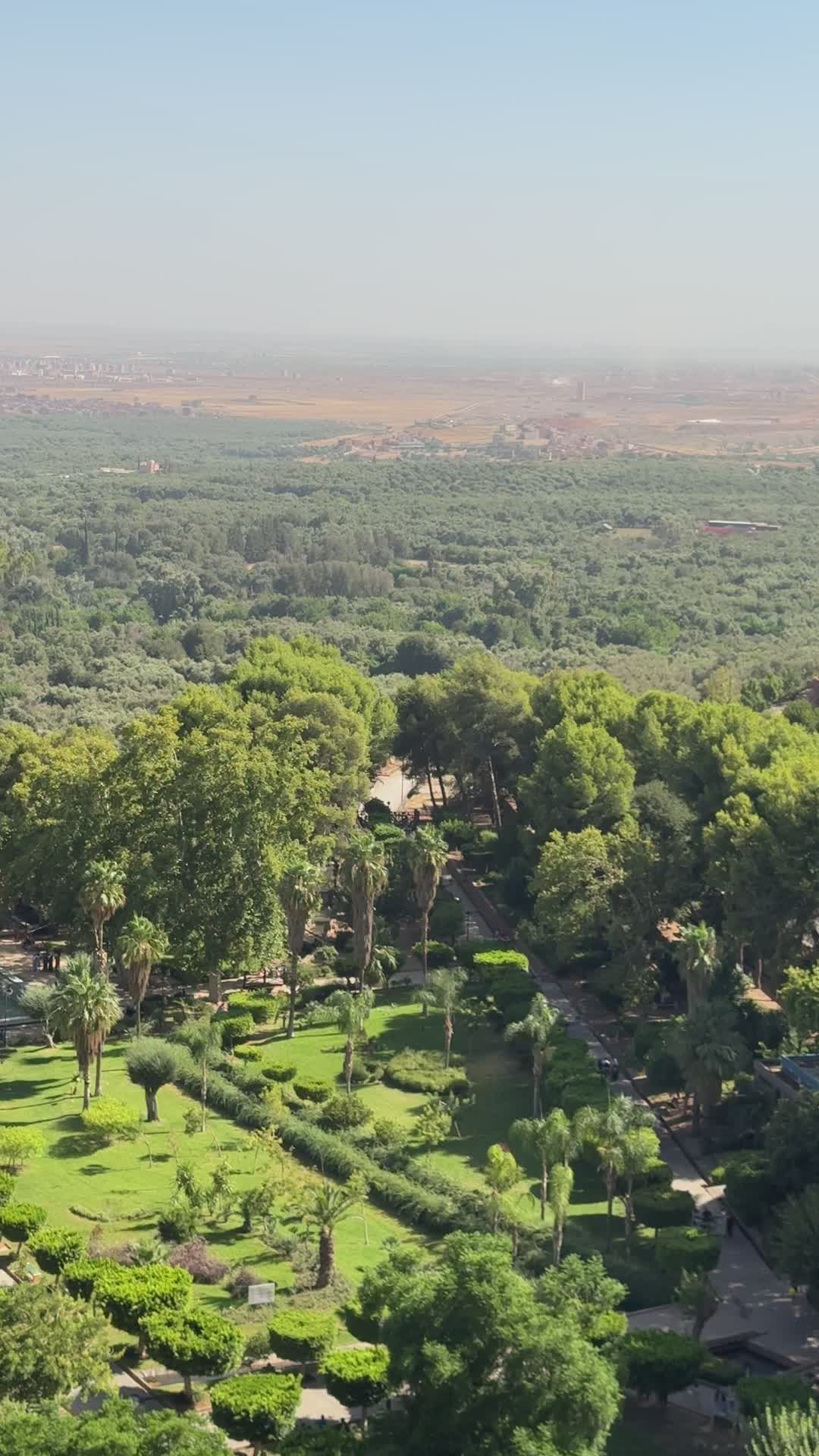 Scenic Aerial View of Beni Mellal, Morocco Free Stock Video Footage ...