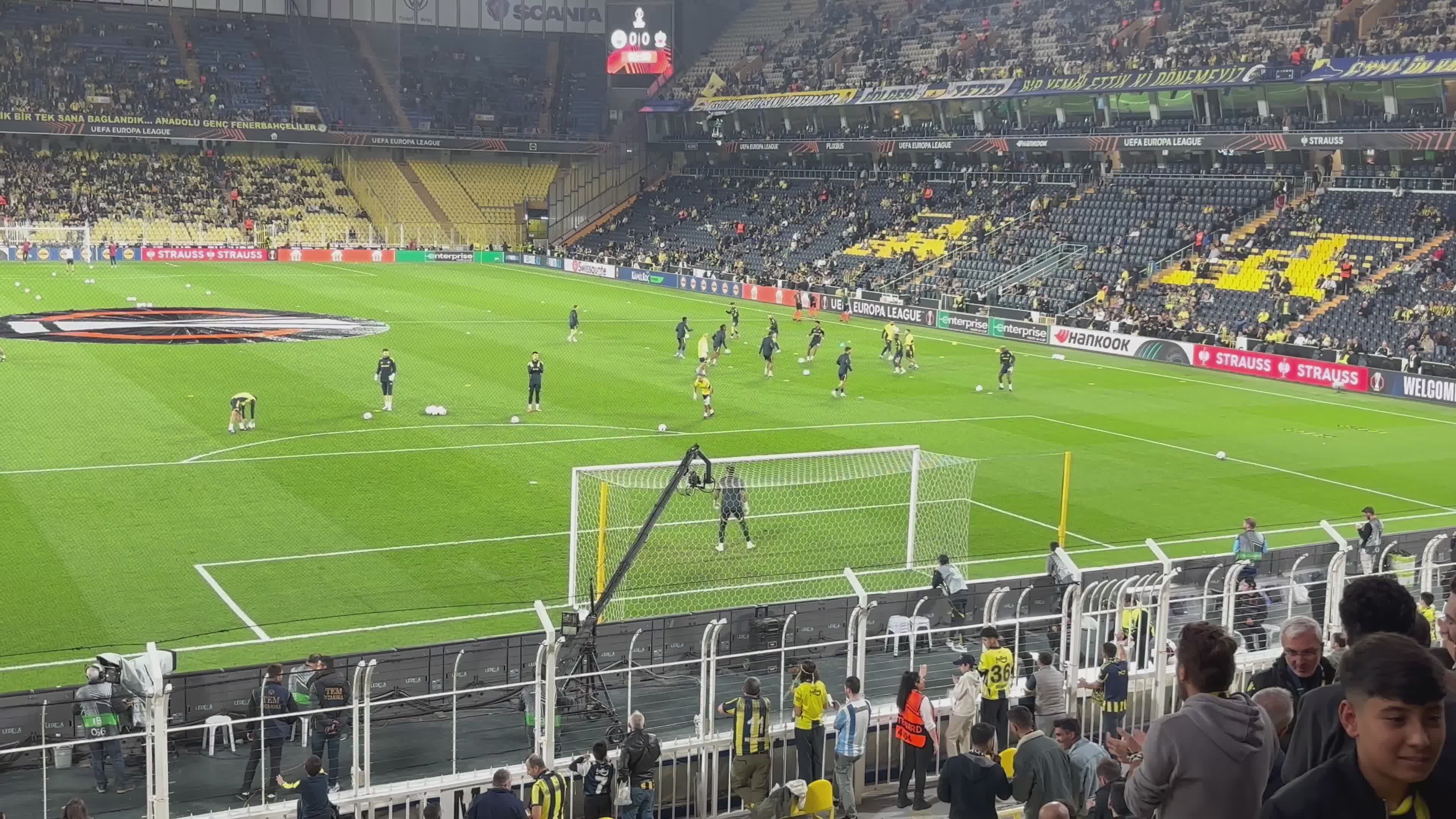 Exciting Soccer Match at Bustling Stadium Free Stock Video Footage ...