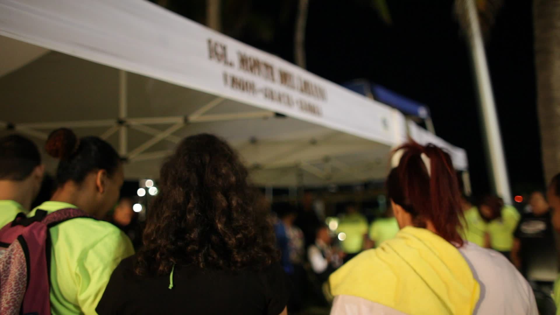 Community Gathering at Nighttime Event Free Stock Video Footage ...