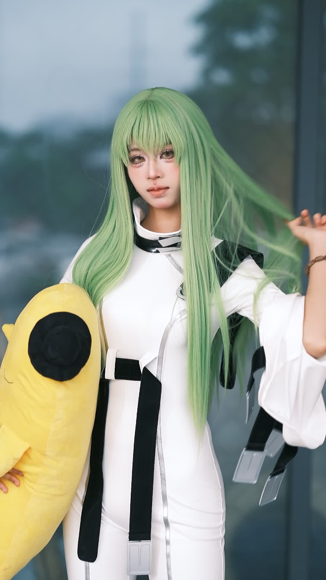 Vibrant Cosplay of Iconic Anime Character Free Stock Video Footage ...