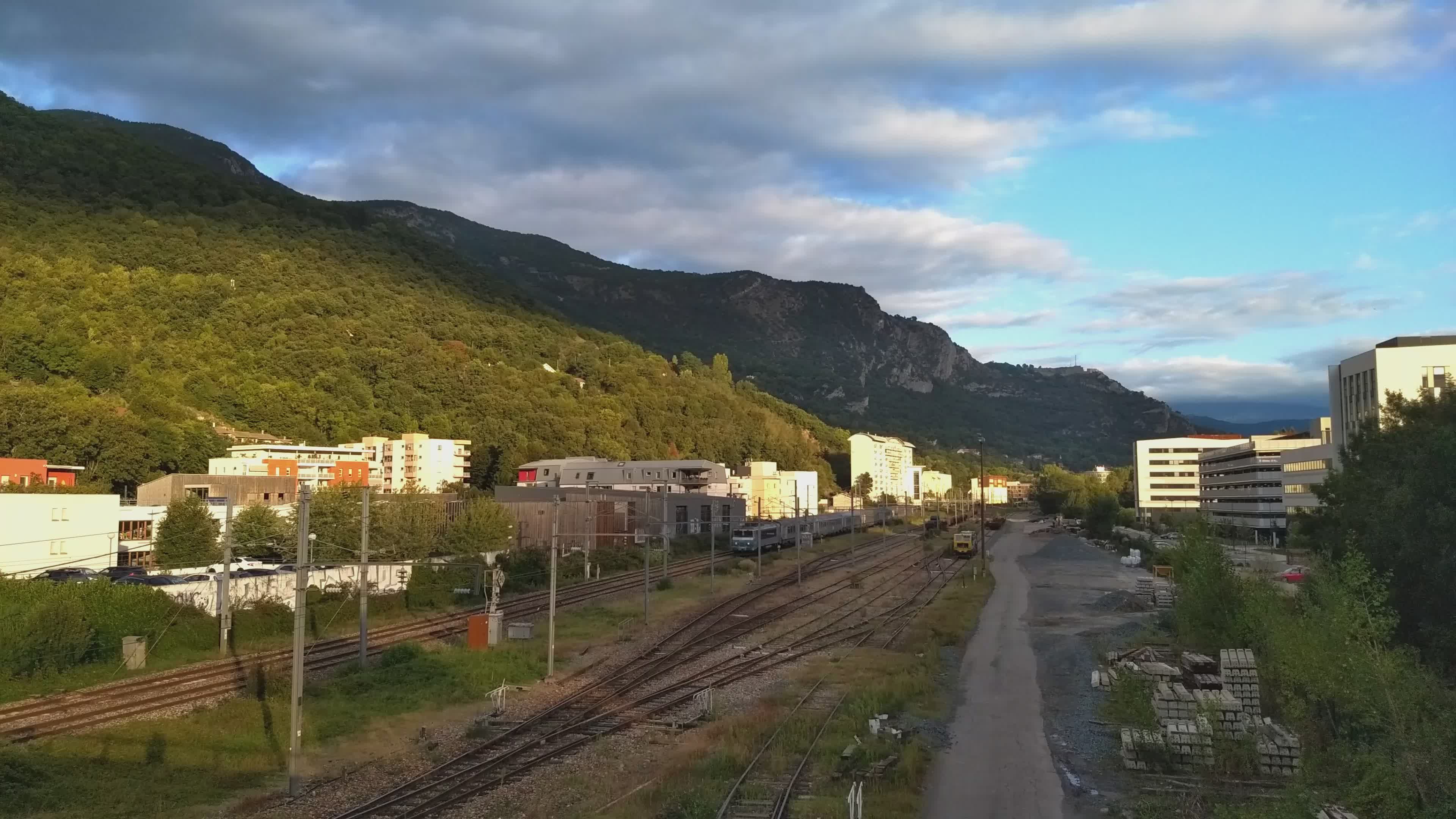 Stunning Train Passage in French Countryside Free Stock Video Footage ...