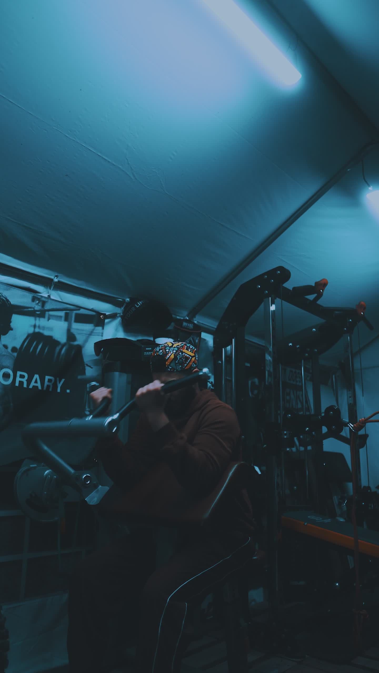 Intense Indoor Weight Training Session Free Stock Video Footage ...