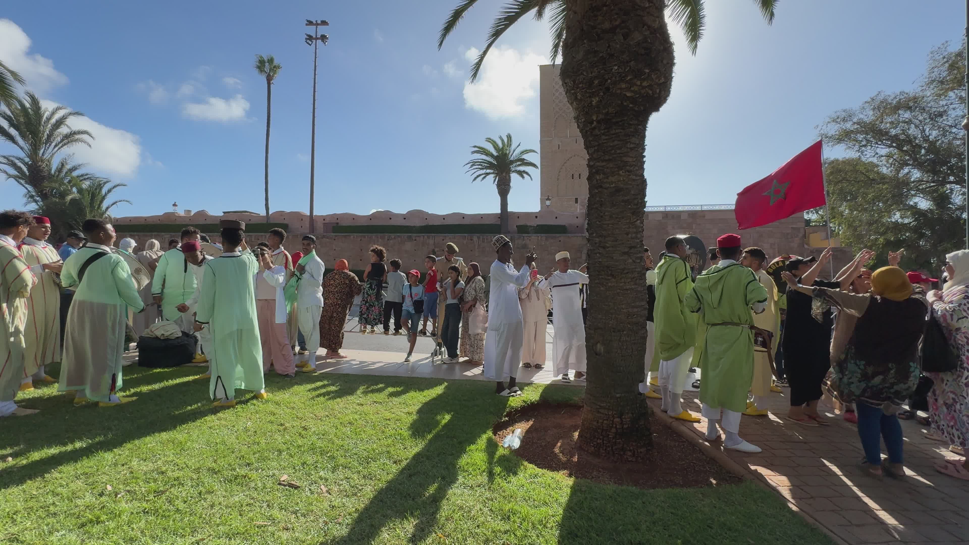 Traditional Moroccan Celebration in Rabat Free Stock Video Footage ...