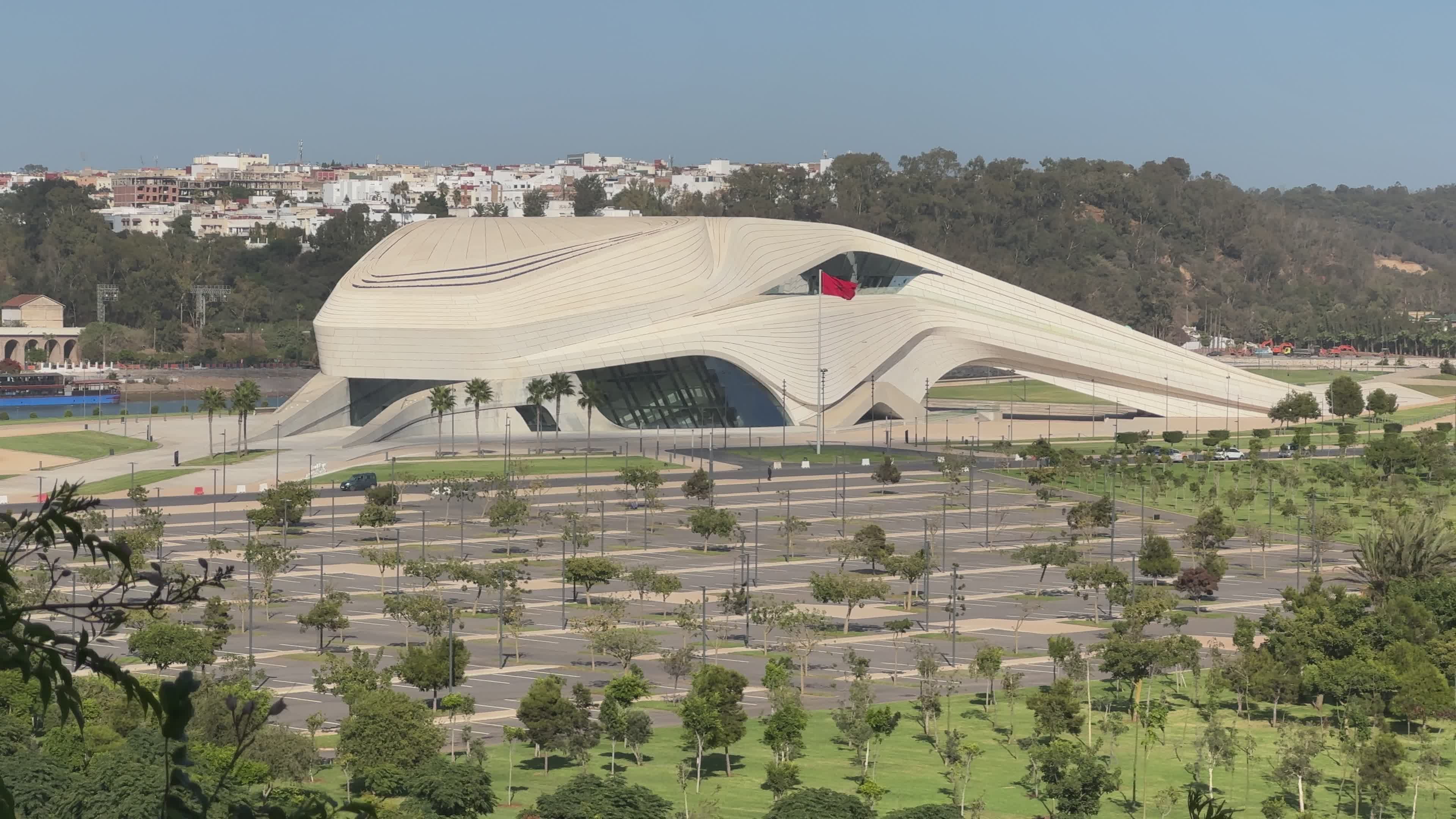 Modern Architecture in Rabat, Morocco Free Stock Video Footage, Royalty ...