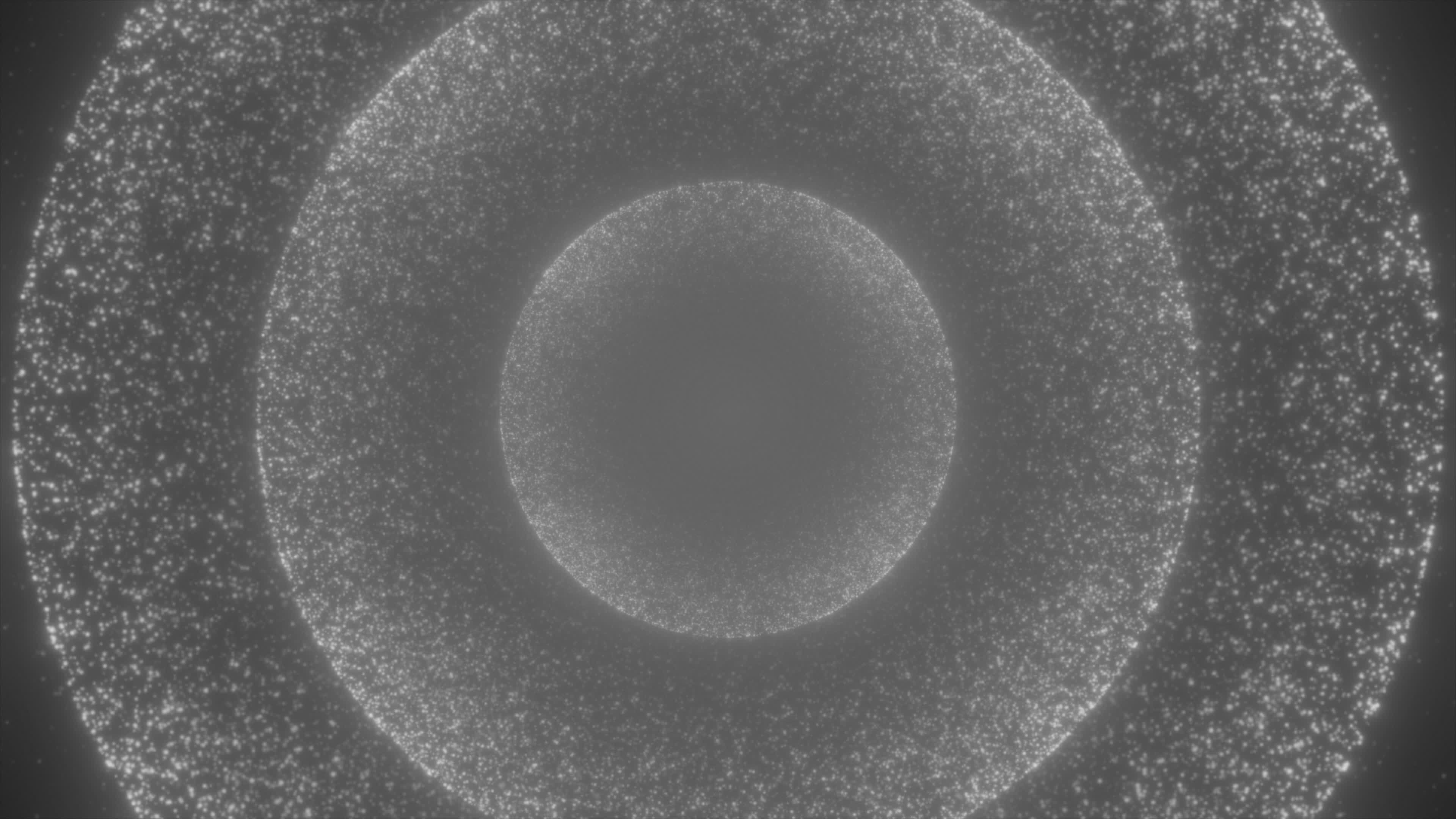 Elegant Glowing Particle Loop Animation Free Stock Video Footage ...