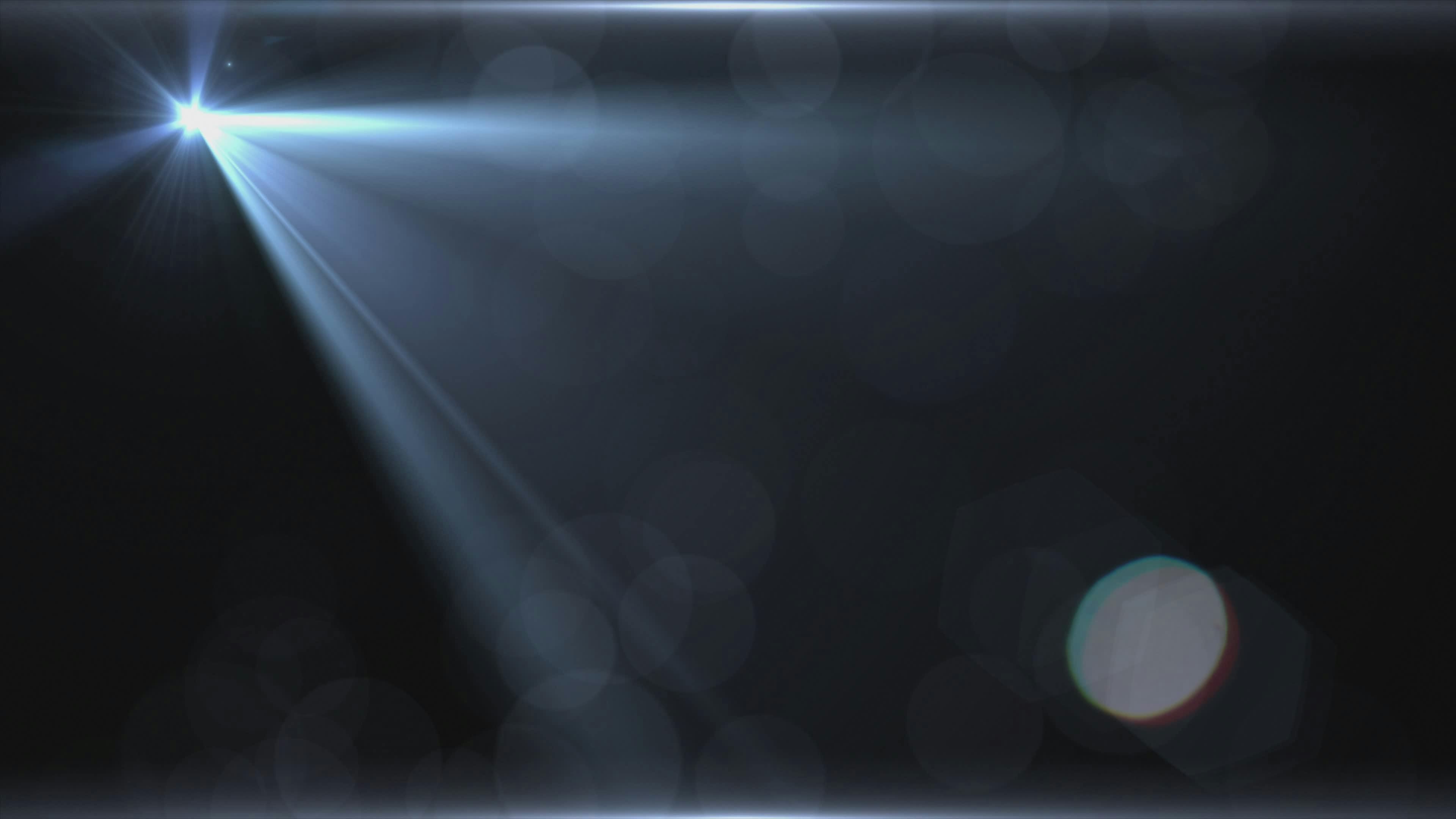 Abstract Light Beam with Lens Flare Effect Free Stock Video Footage ...