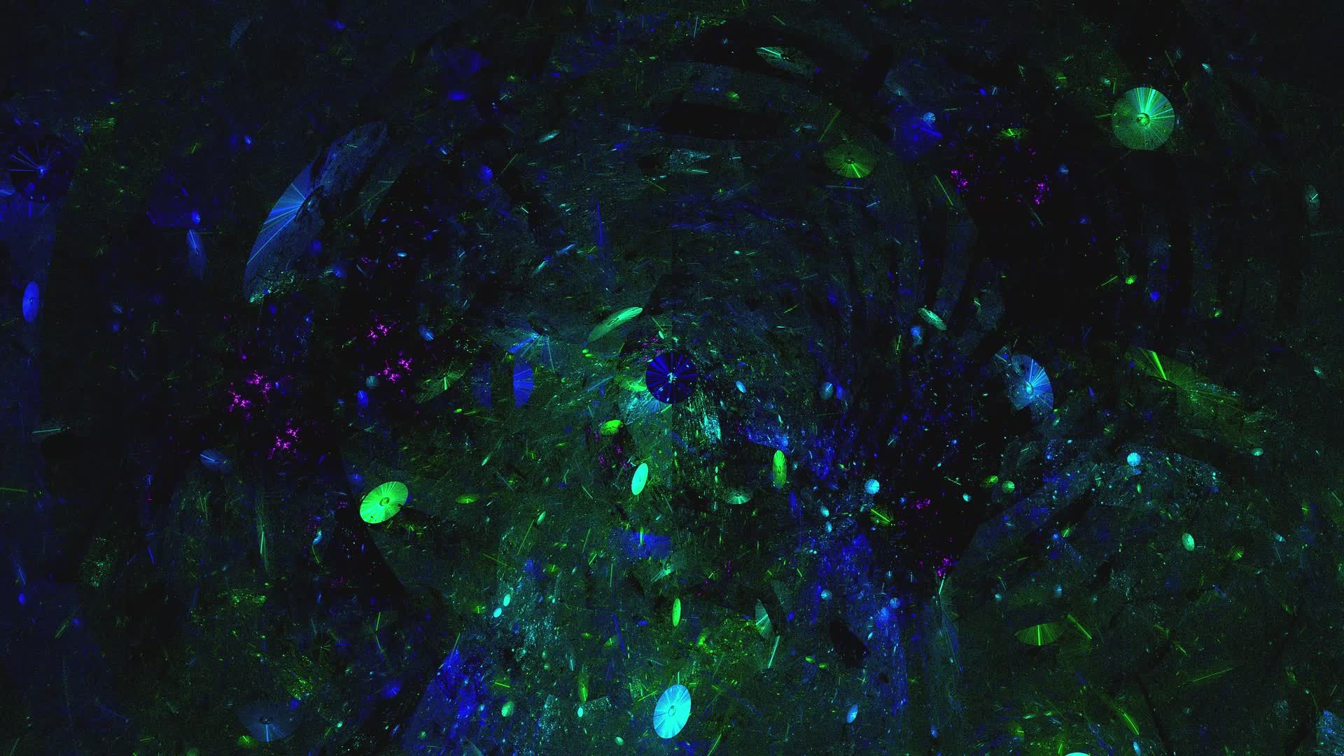 Colorful Abstract Neon Particle Animation Free Stock Video Footage ...
