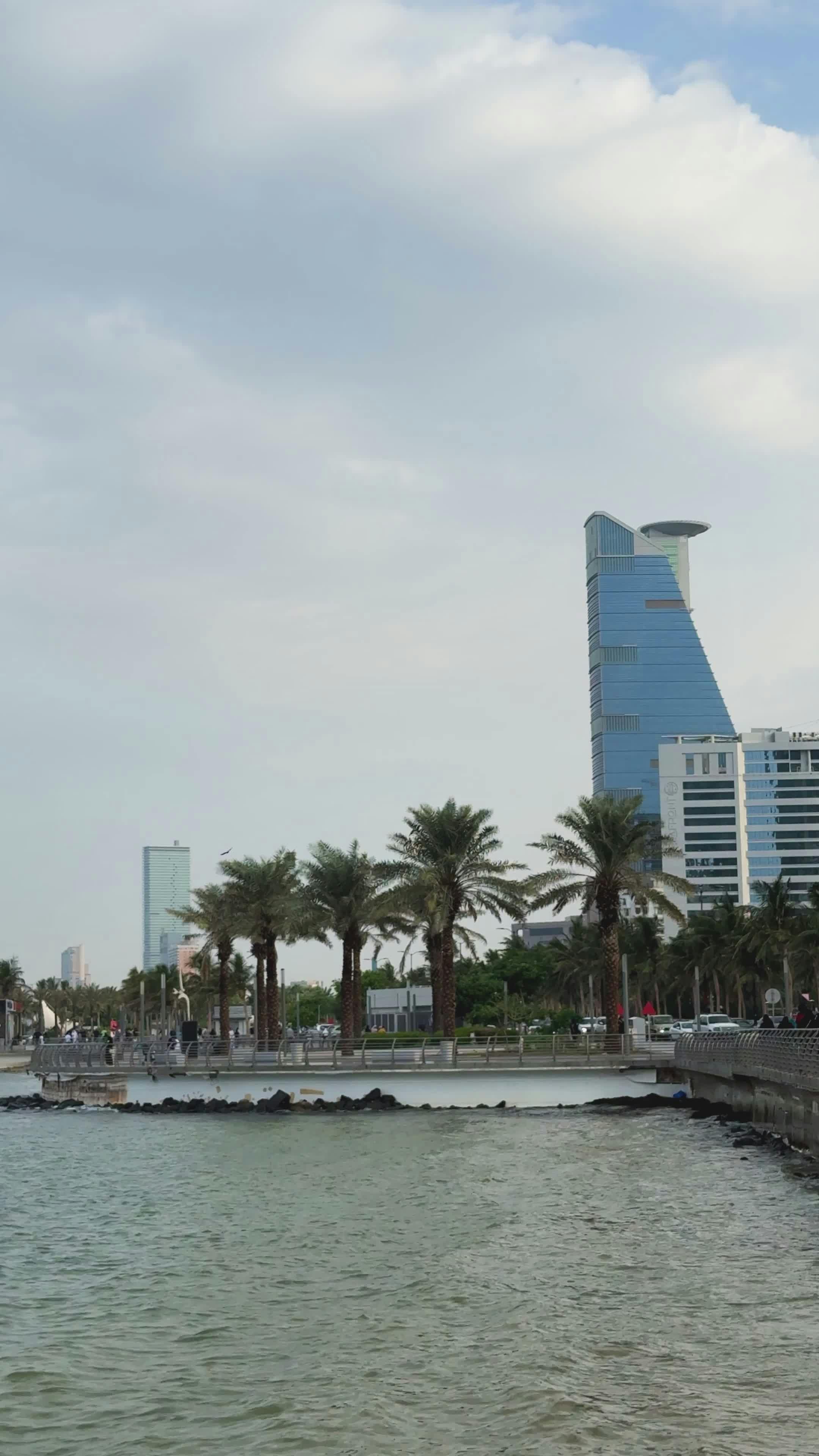 Stunning View of Jeddah's Modern Corniche Free Stock Video Footage ...