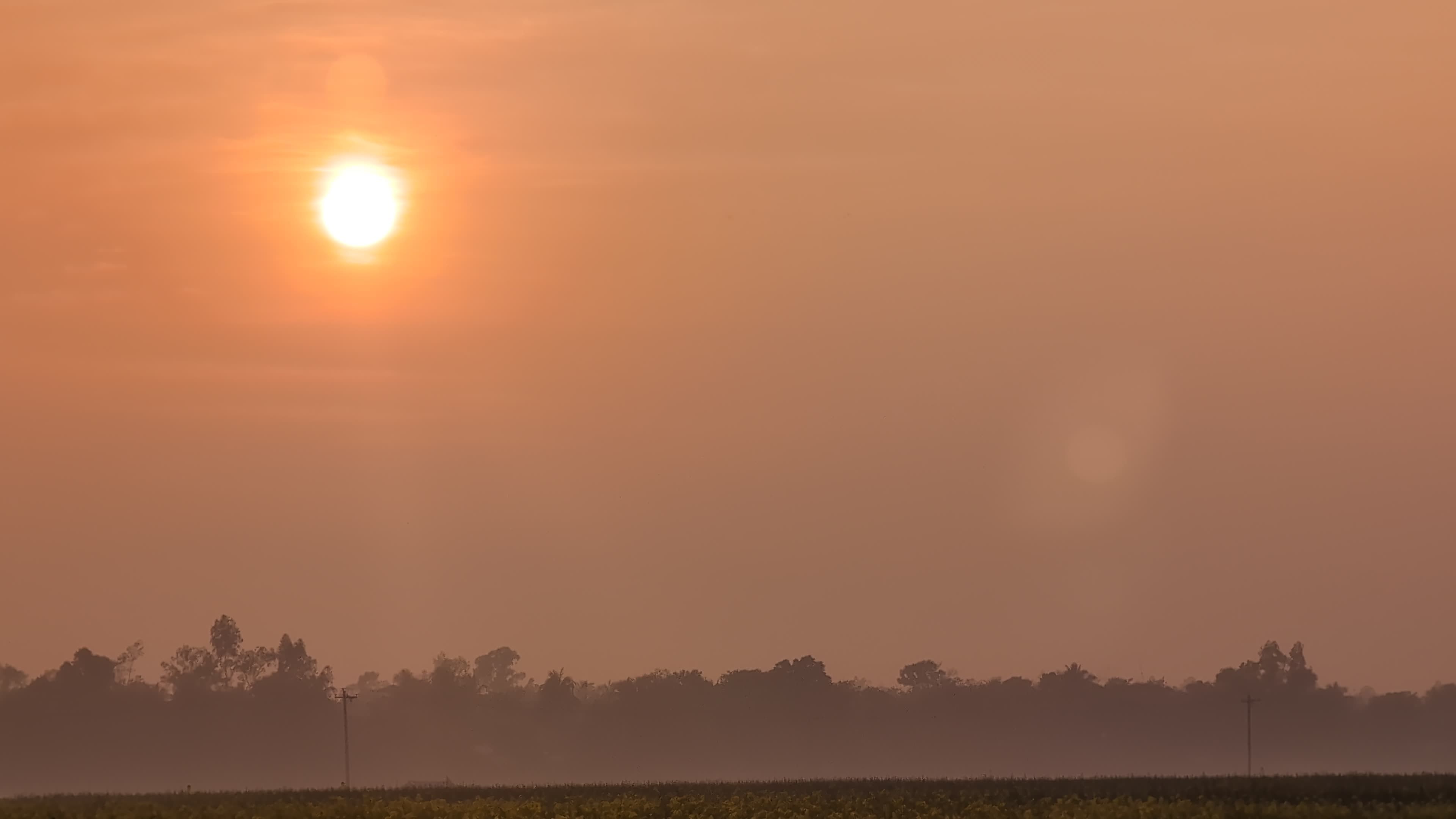 Stunning Time-Lapse of a Tranquil Sunset Free Stock Video Footage ...