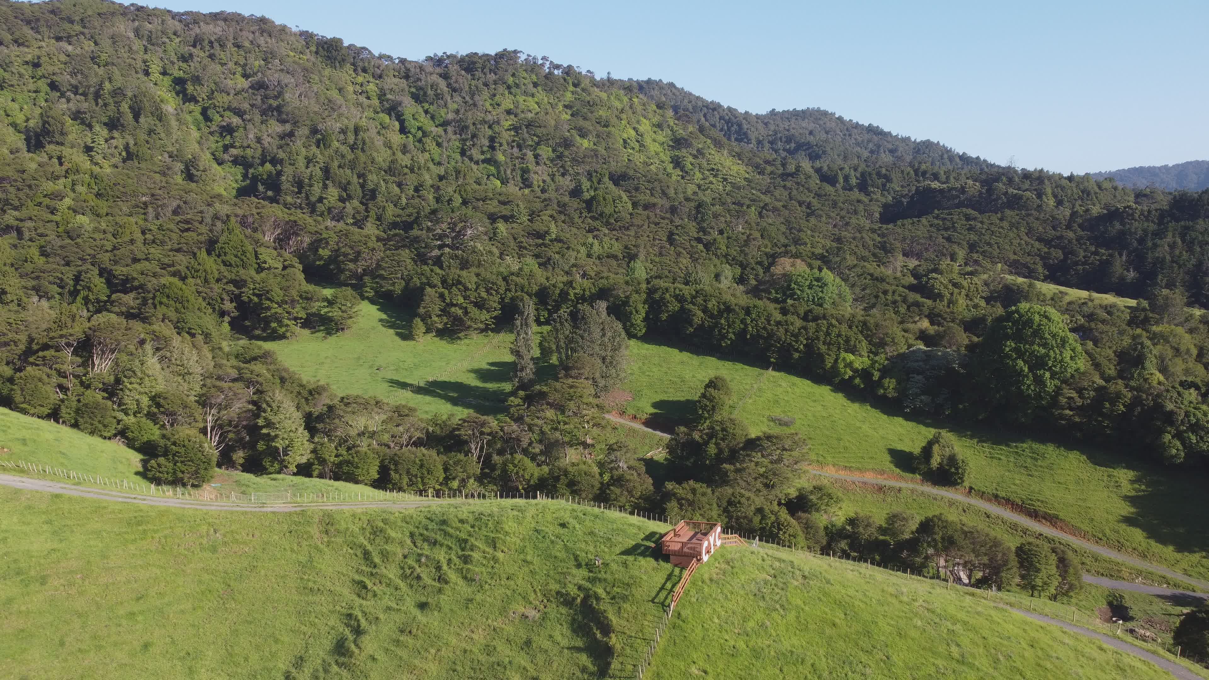 Aerial View of Hamilton, New Zealand's Lush Forests Free Stock Video ...